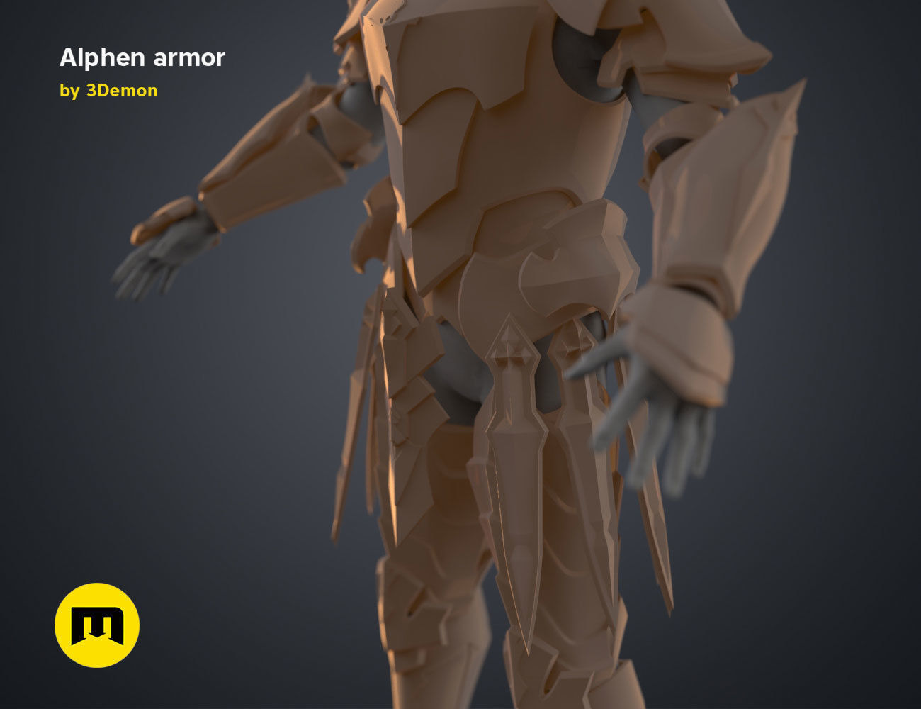 Alphen Armor - Tales of Arise 3D model 3D printable | CGTrader