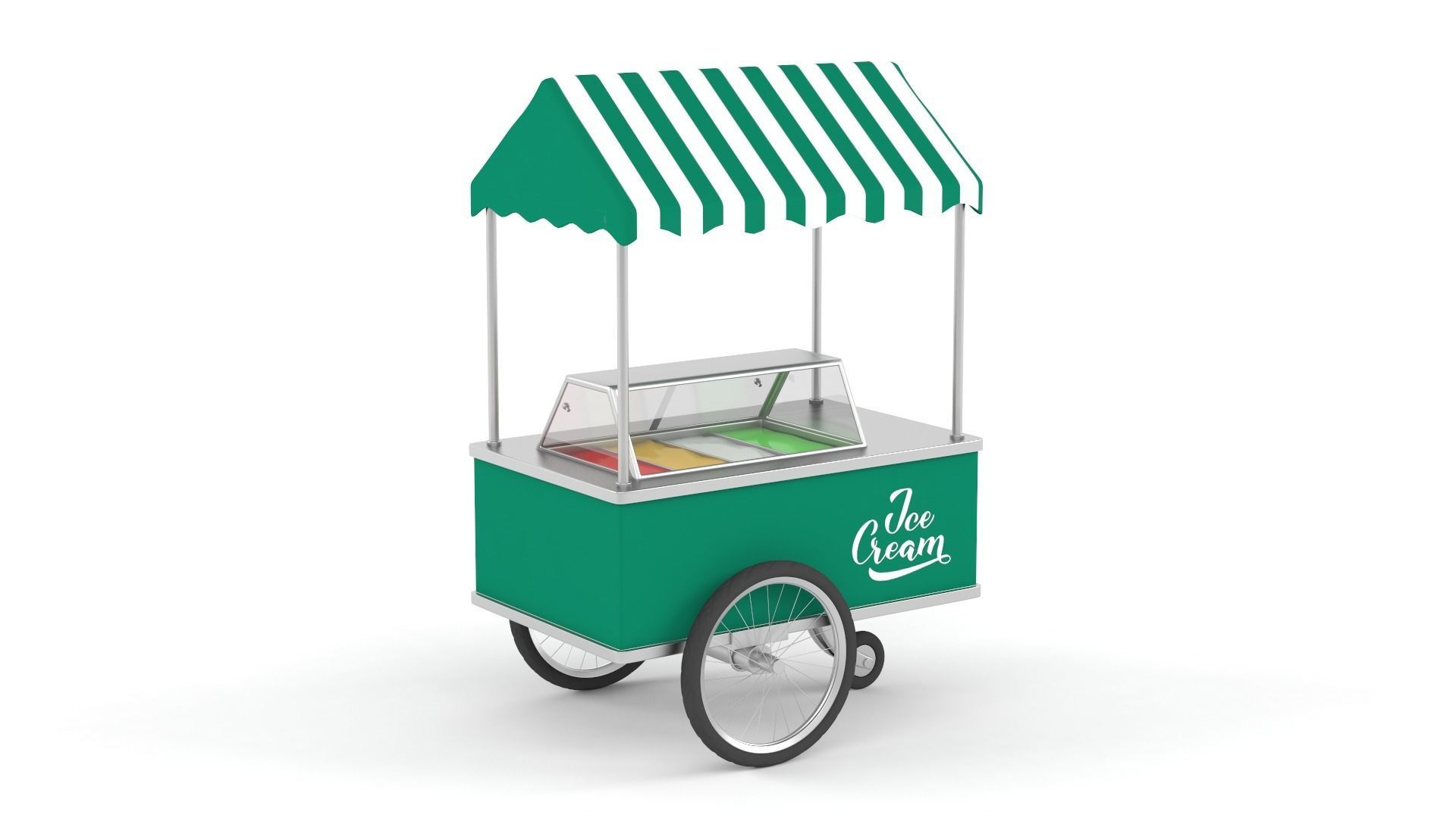 Ice Cream Cart 3D model | CGTrader