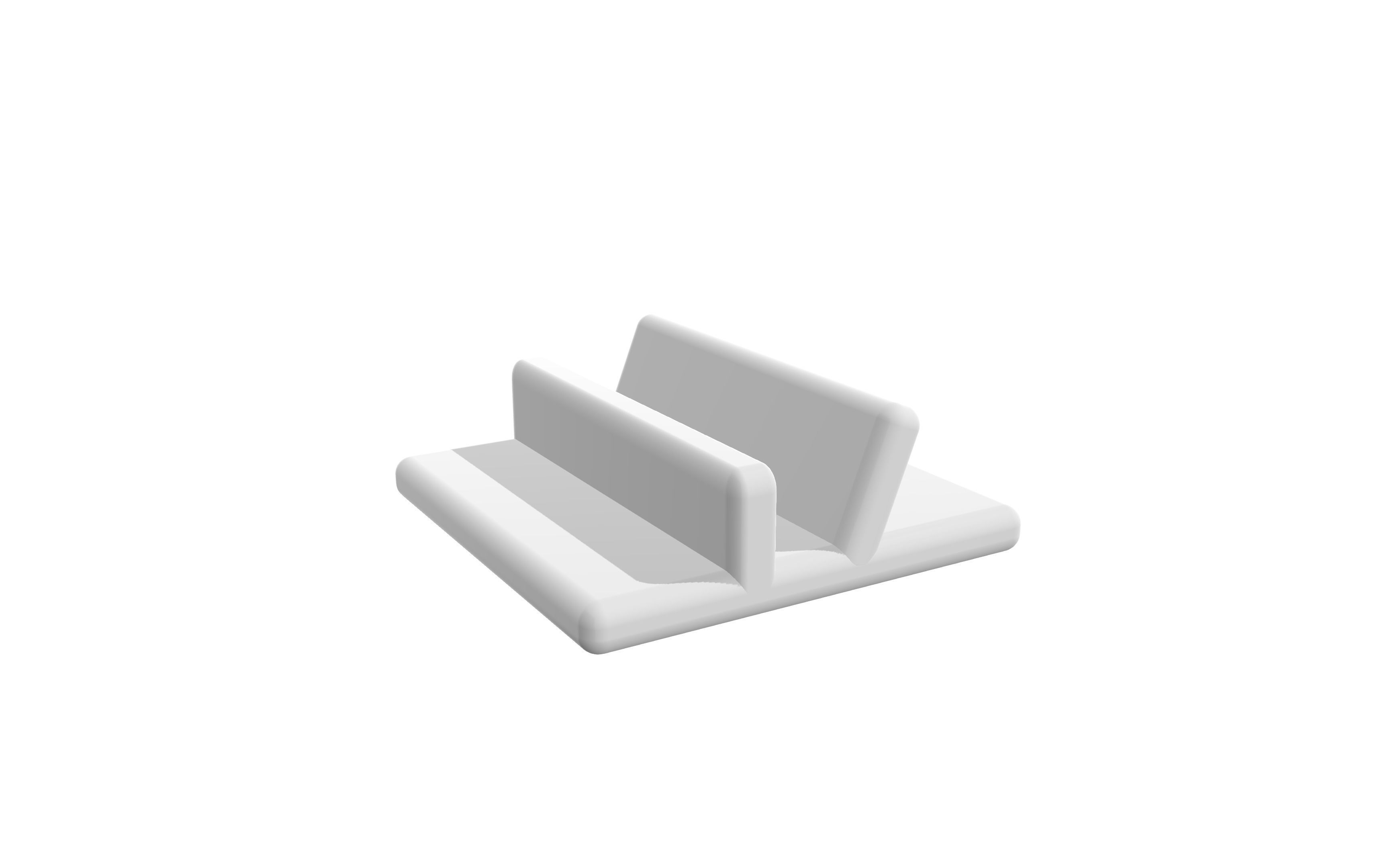 easy design phone stand 3d print model 3D model 3D printable | CGTrader