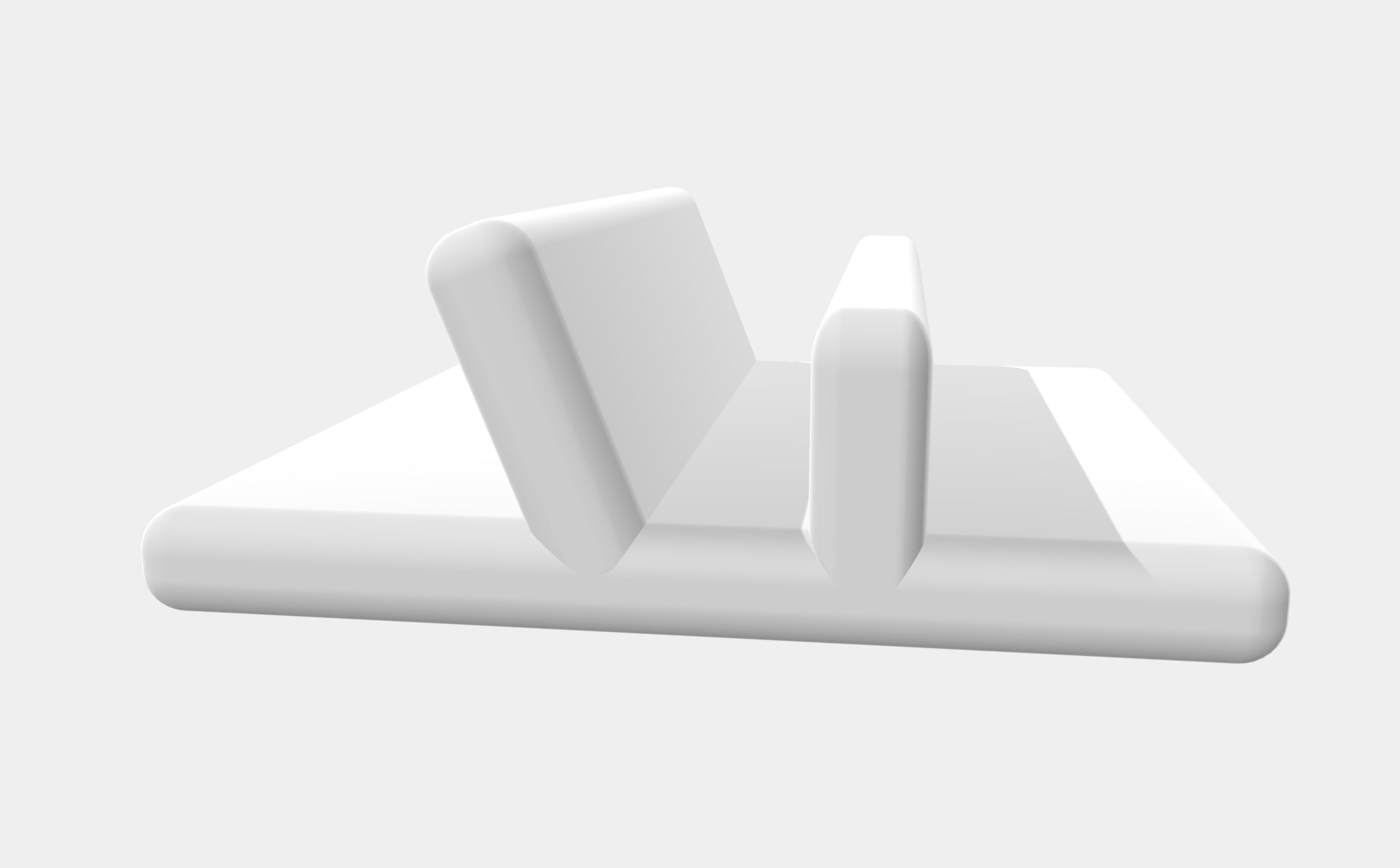 easy design phone stand 3d print model 3D model 3D printable | CGTrader