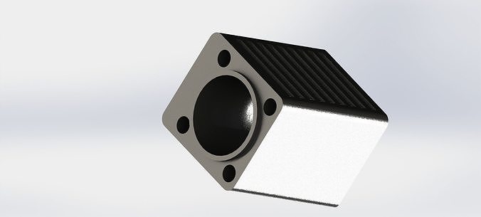 cylinder body 3D model | CGTrader