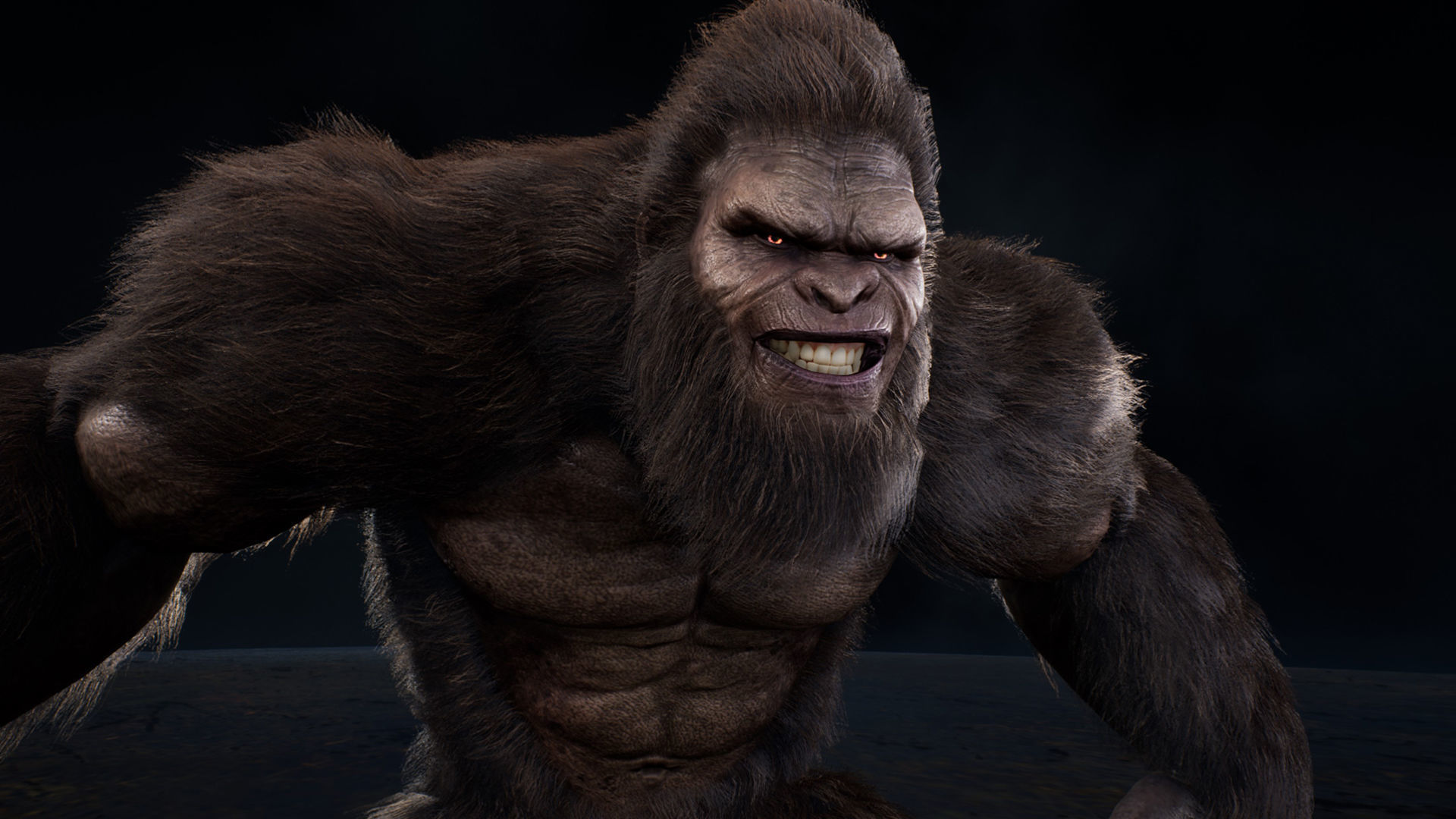 3D model Sasquatch bigfoot VR / AR / low-poly | CGTrader
