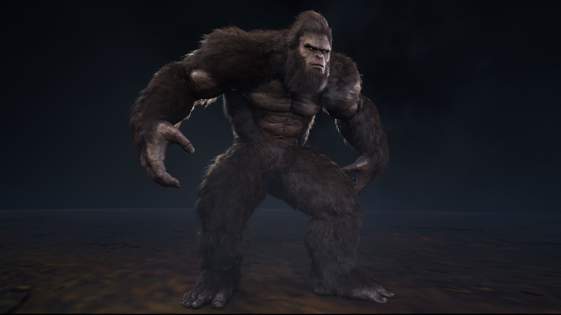 3D model Sasquatch bigfoot VR / AR / low-poly | CGTrader