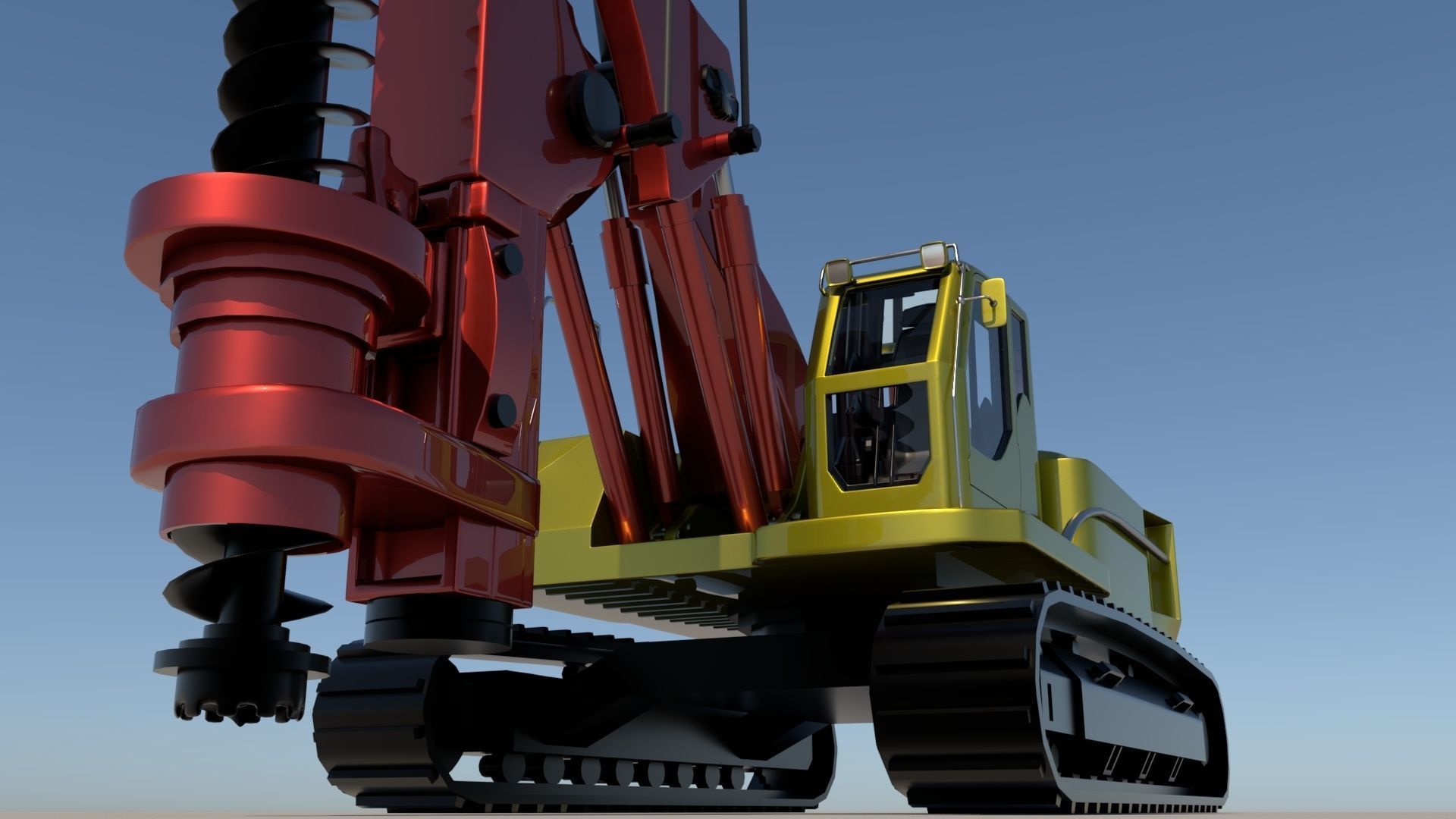 Drilling vehicle 3D model | CGTrader