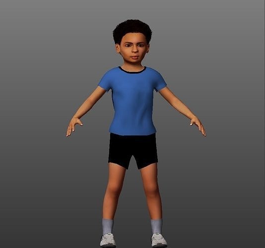 3D model YANG BOY 12 Y MODEL VR / AR / low-poly | CGTrader
