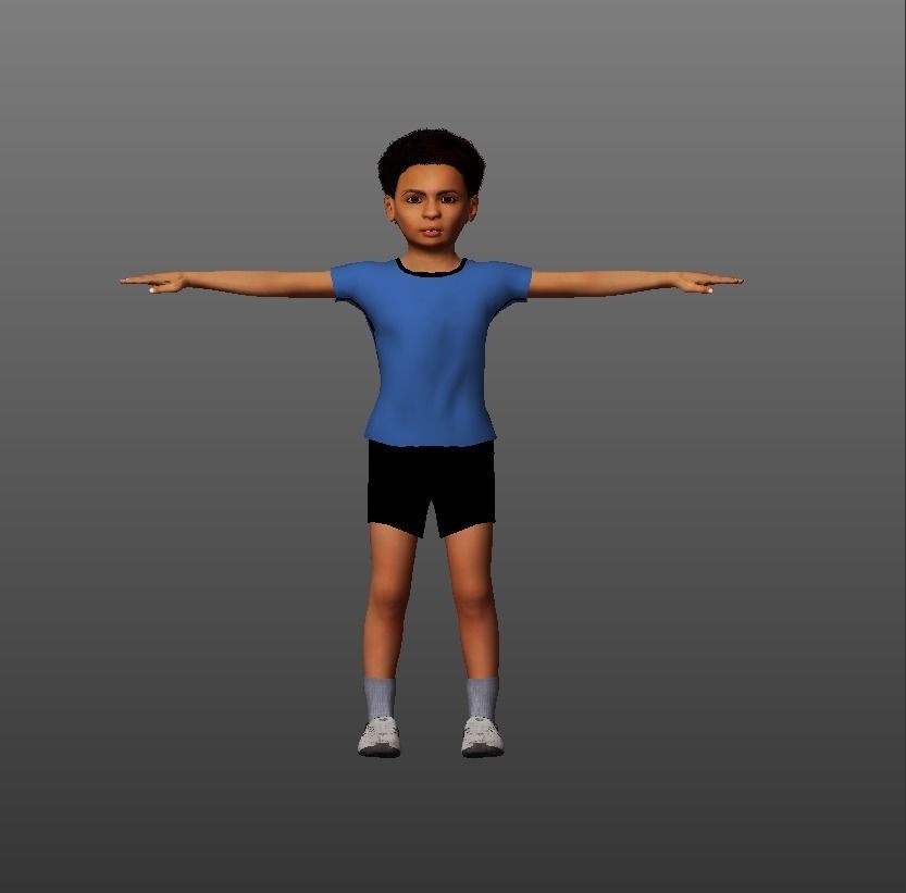 3D model YANG BOY 12 Y MODEL VR / AR / low-poly | CGTrader