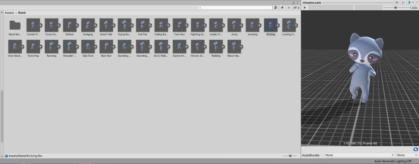 3D model Cartoon Ratel character 3d VR / AR / low-poly | CGTrader