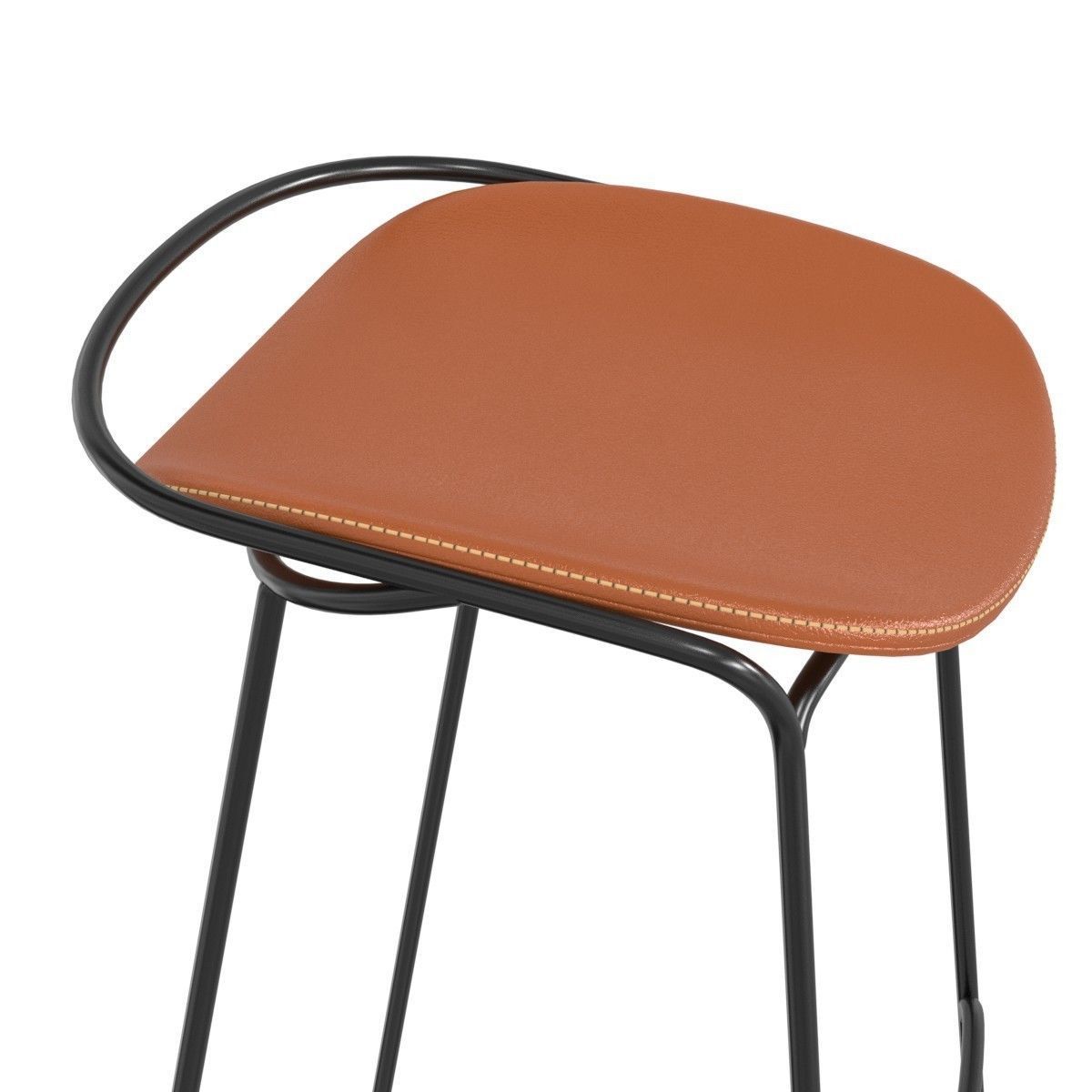 Prostoria Monk barstool 3D model | CGTrader