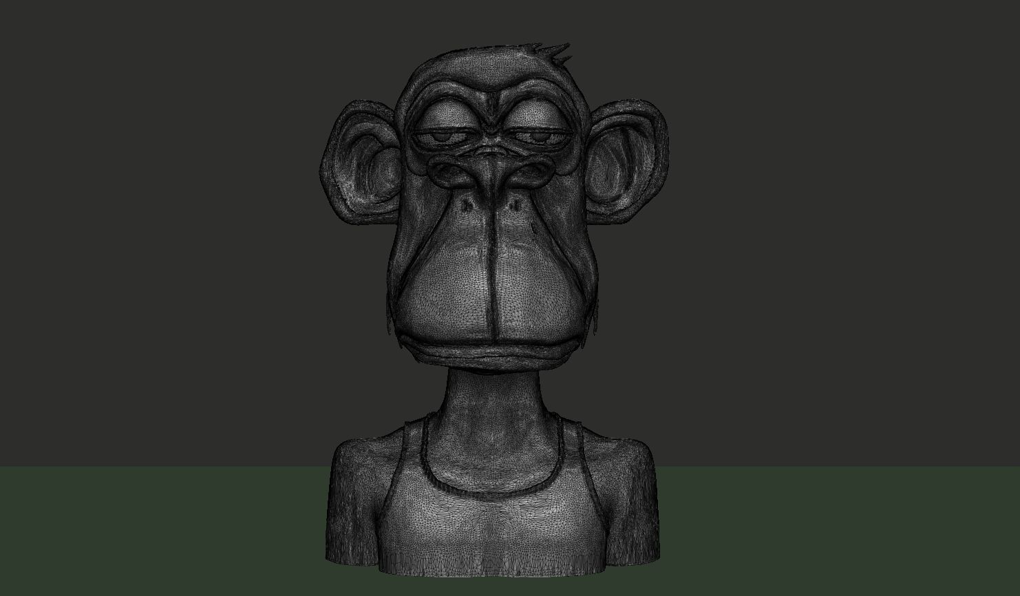 ape nft 5 3D model 3D printable | CGTrader