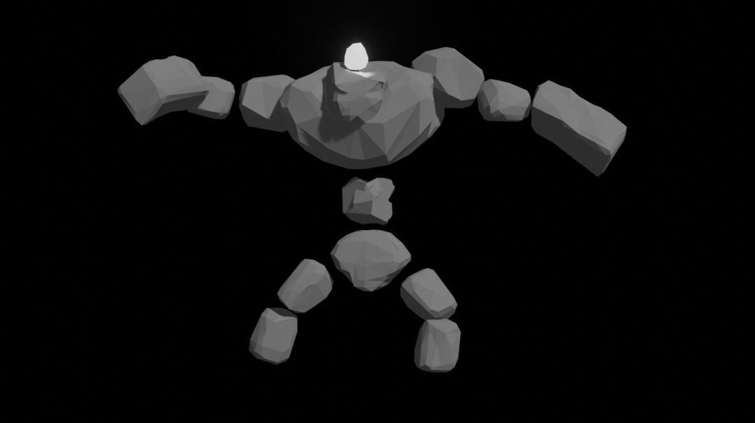 3D model Low poly golem VR / AR / low-poly | CGTrader