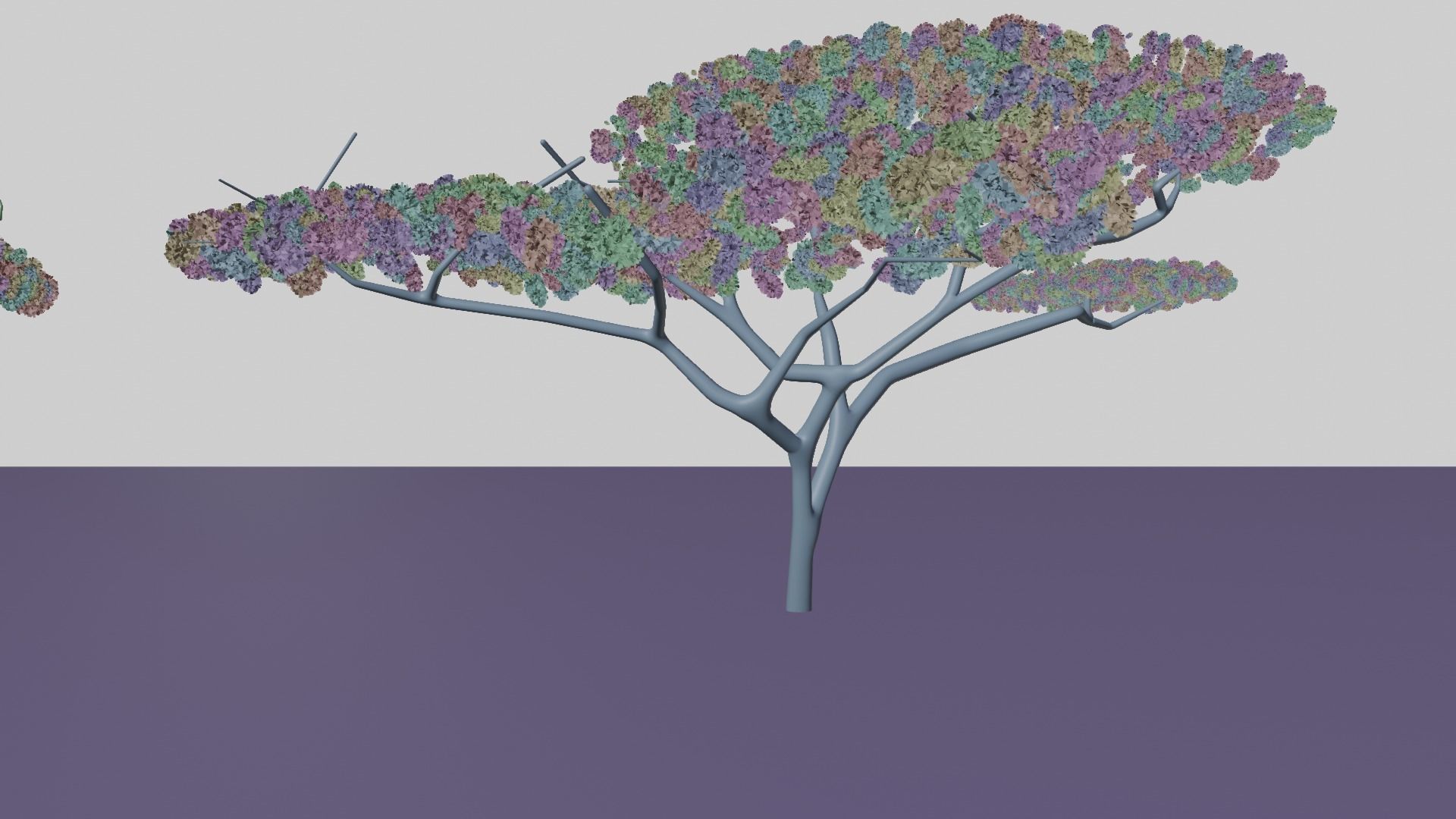 3D model Acacia tree VR / AR / low-poly | CGTrader