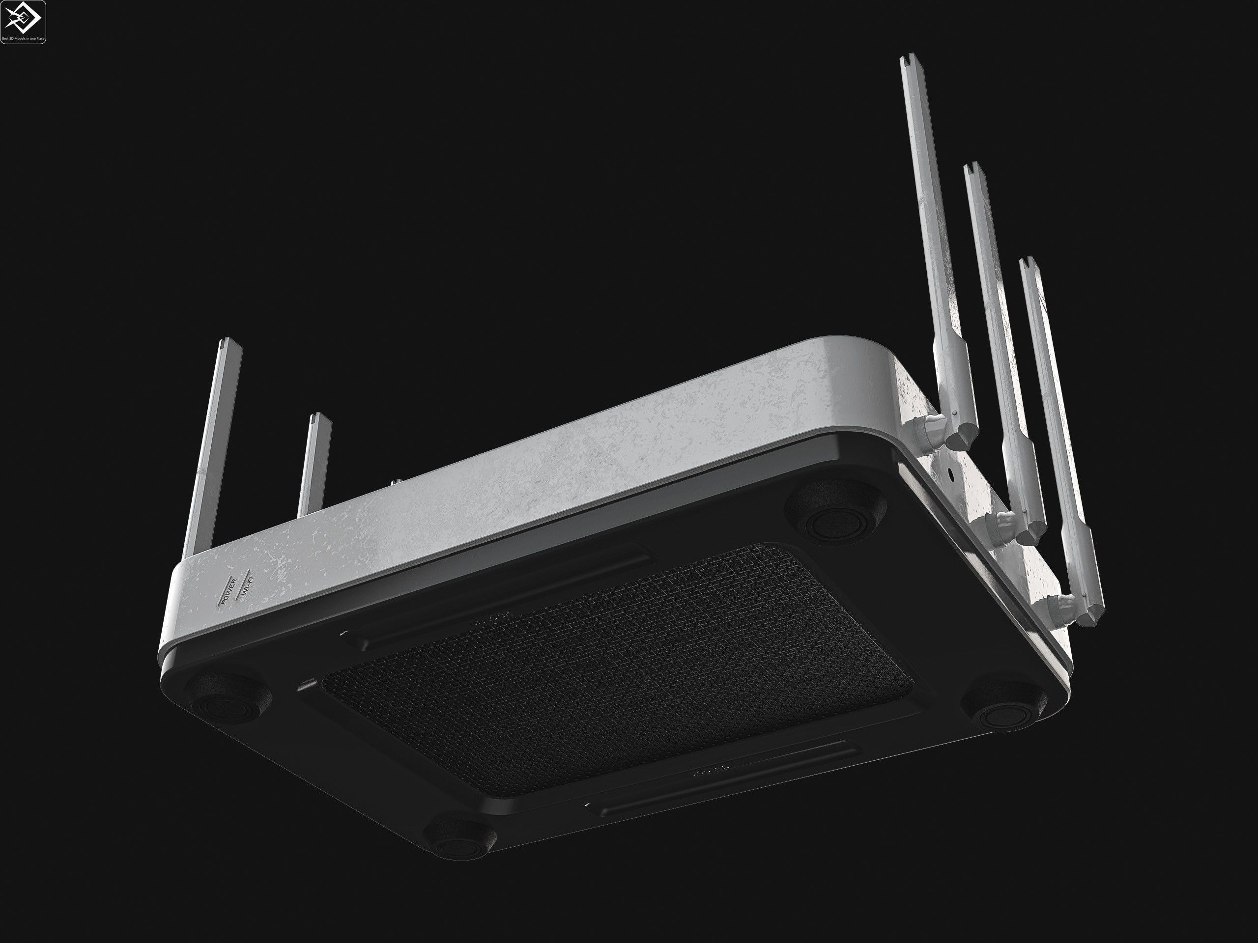 3D model Router PBR 2 Types VR / AR / low-poly | CGTrader