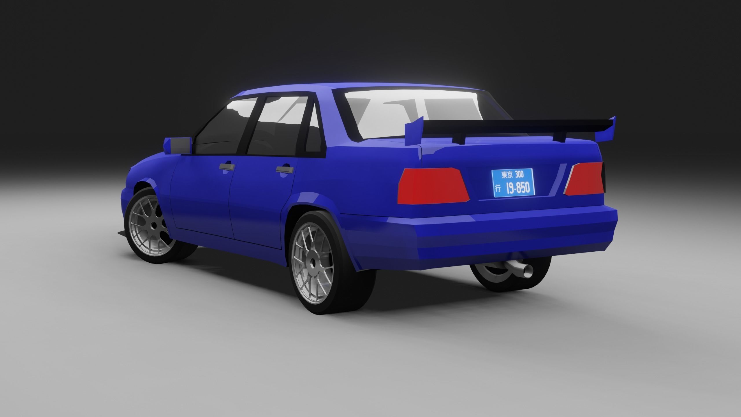 Volvo 850 BTCC 1995 Saloon free VR / AR / low-poly 3D model | CGTrader
