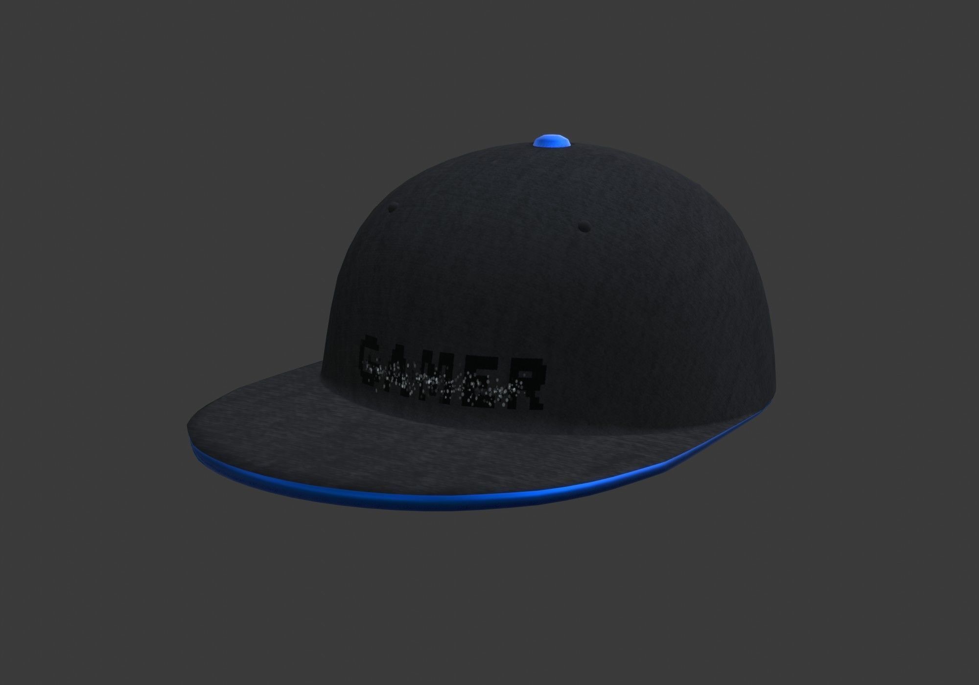 gamer cap 3D model | CGTrader