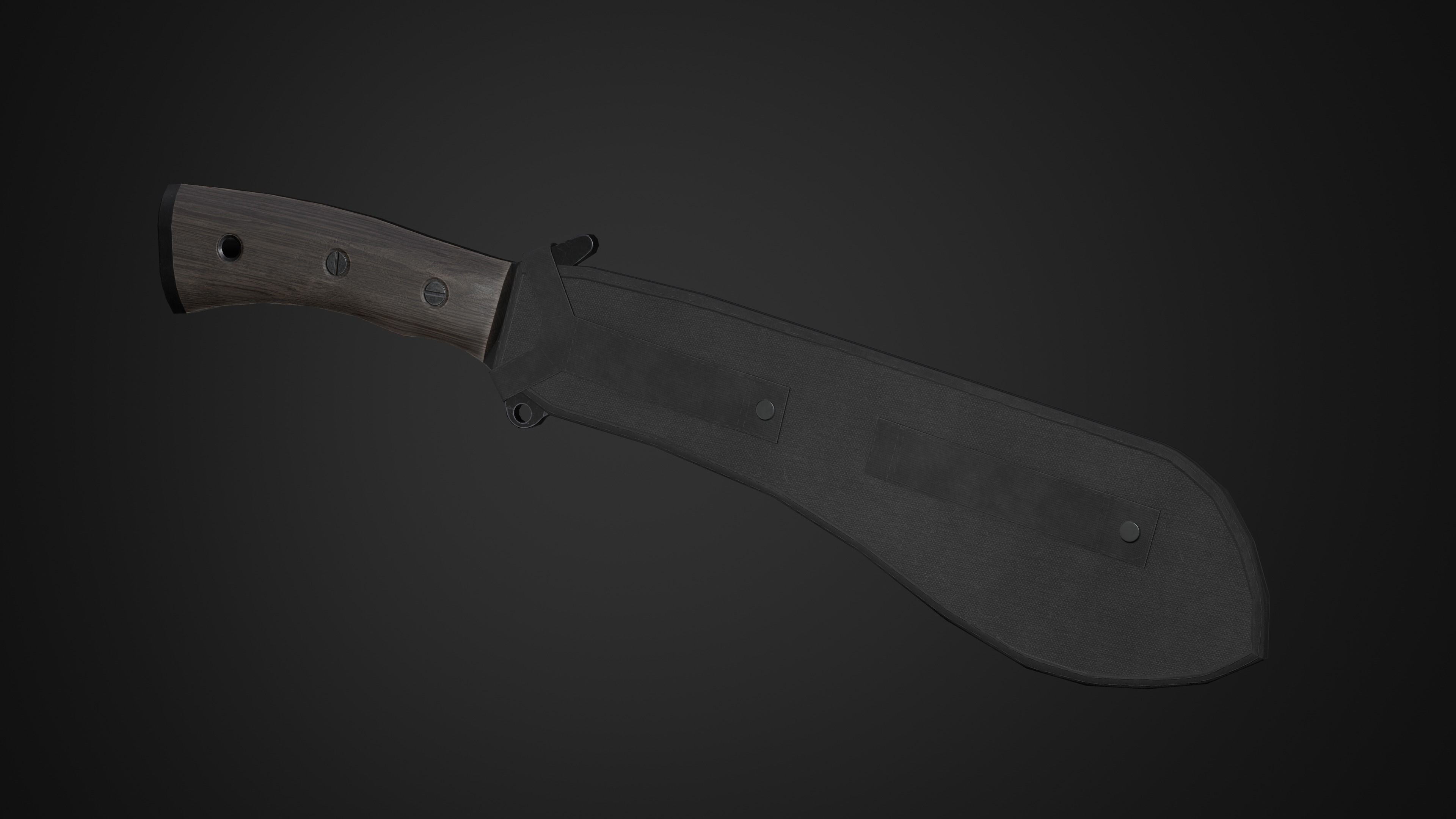 3D model Machete v2 VR / AR / low-poly | CGTrader