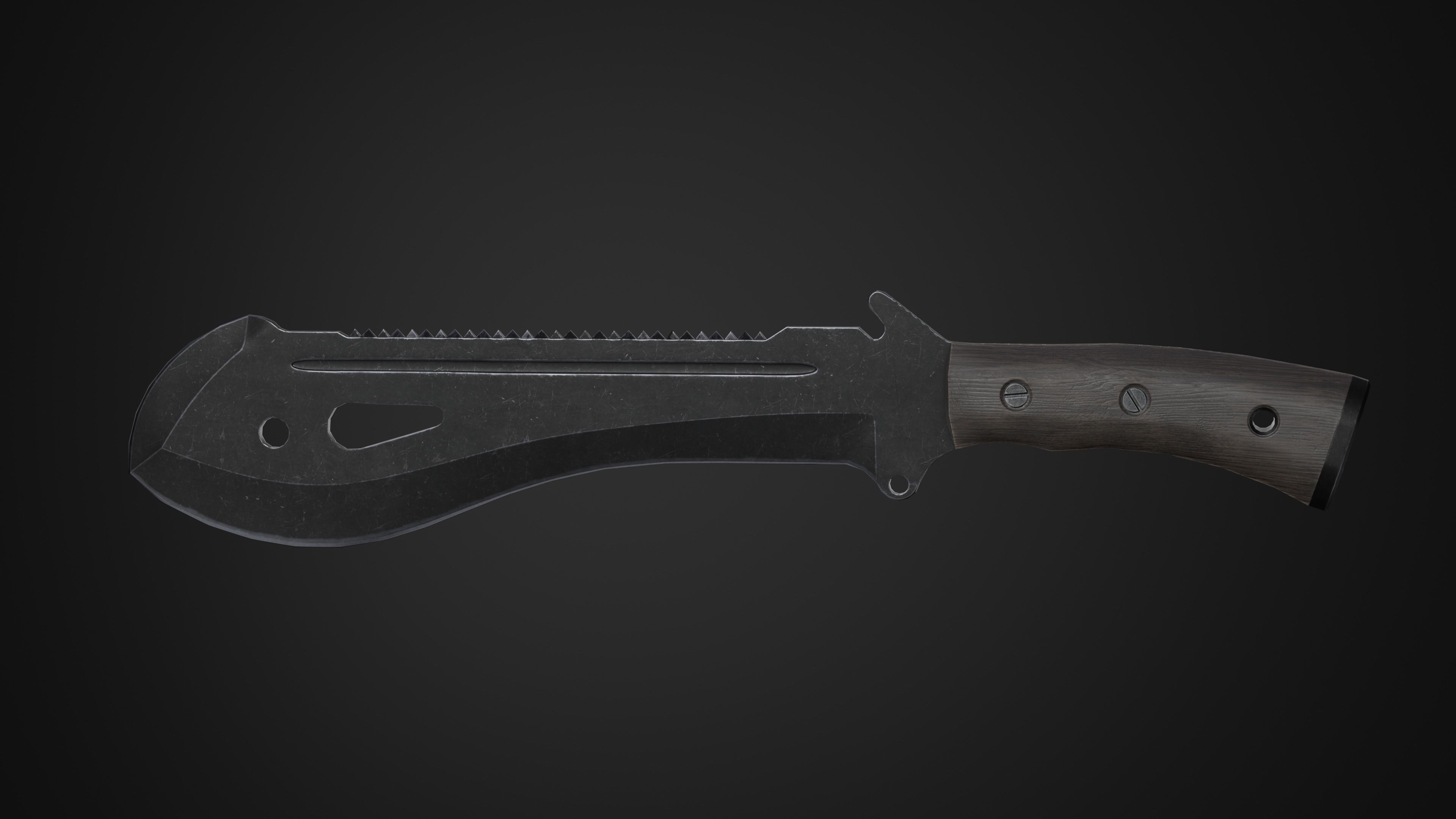 3D model Machete v2 VR / AR / low-poly | CGTrader