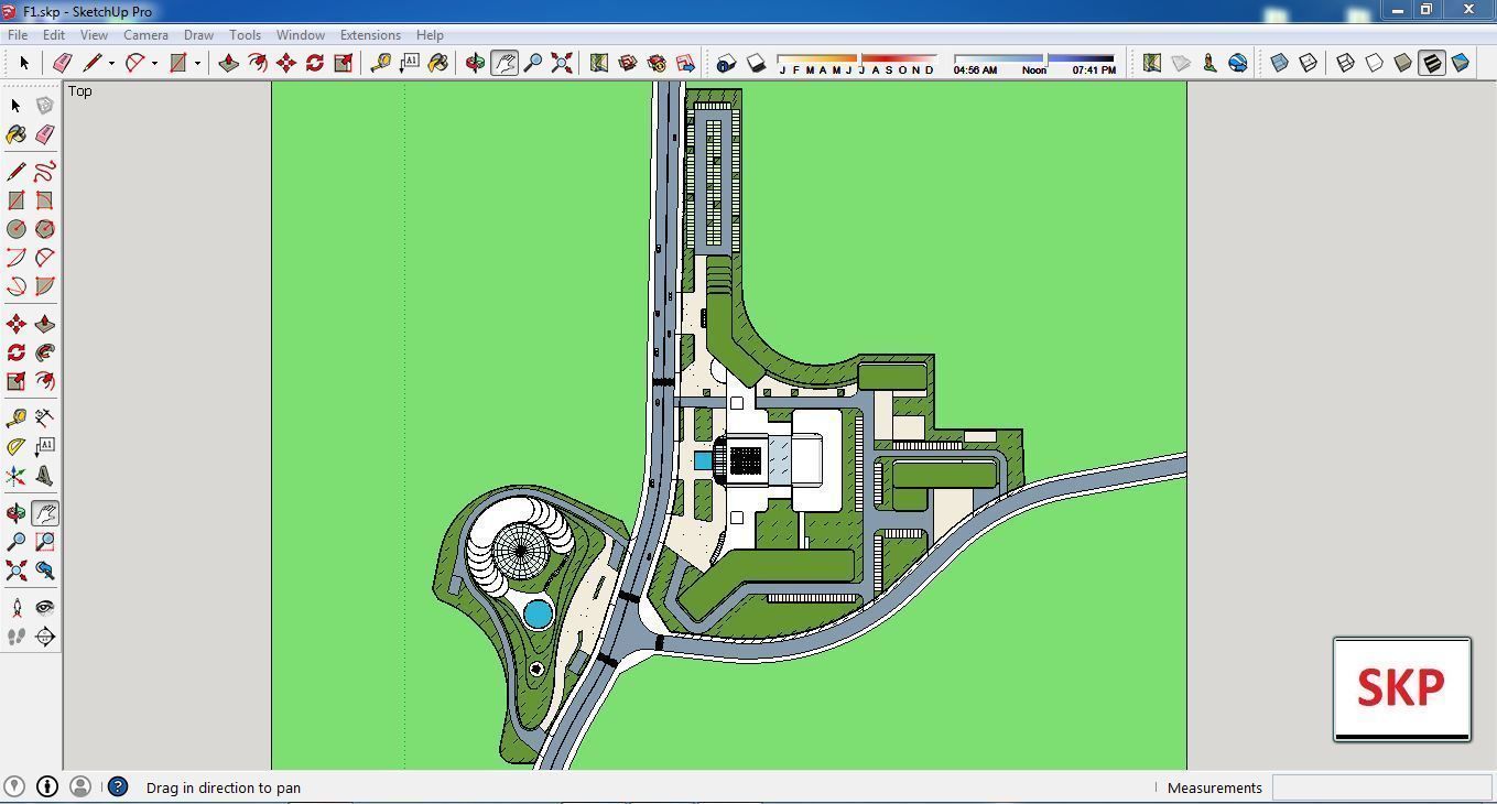 Sketchup Hospital F1 3D model | CGTrader
