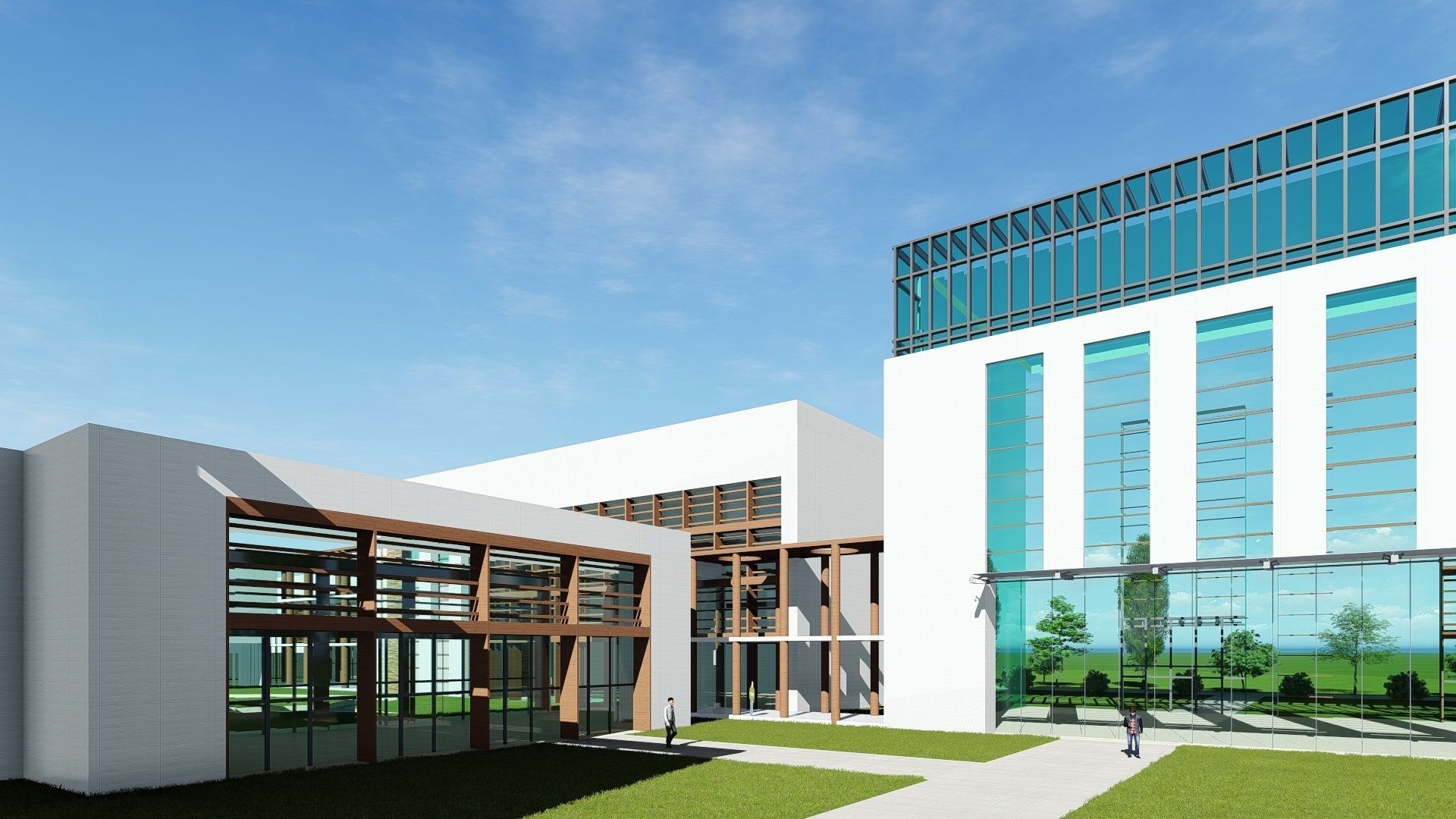 Sketchup Hospital F2 with Render and Lumion file 3D model | CGTrader