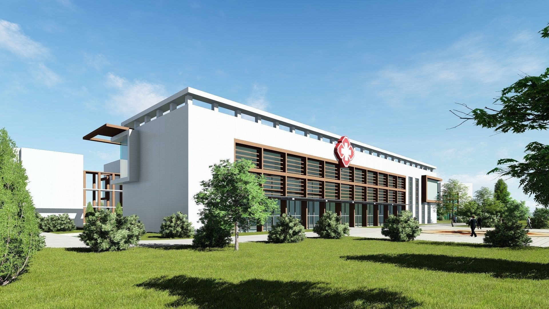 Sketchup Hospital F2 with Render and Lumion file 3D model | CGTrader