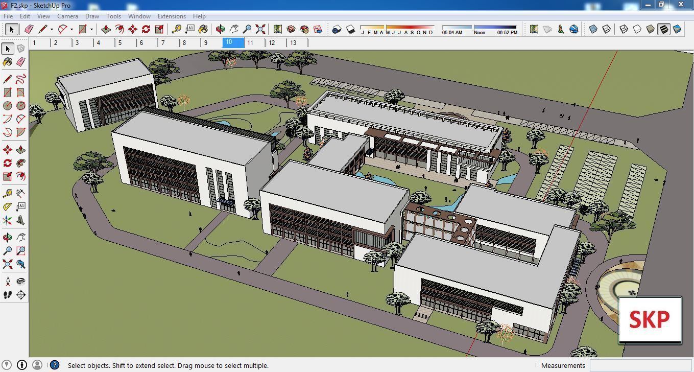 Sketchup Hospital F2 with Render and Lumion file 3D model | CGTrader