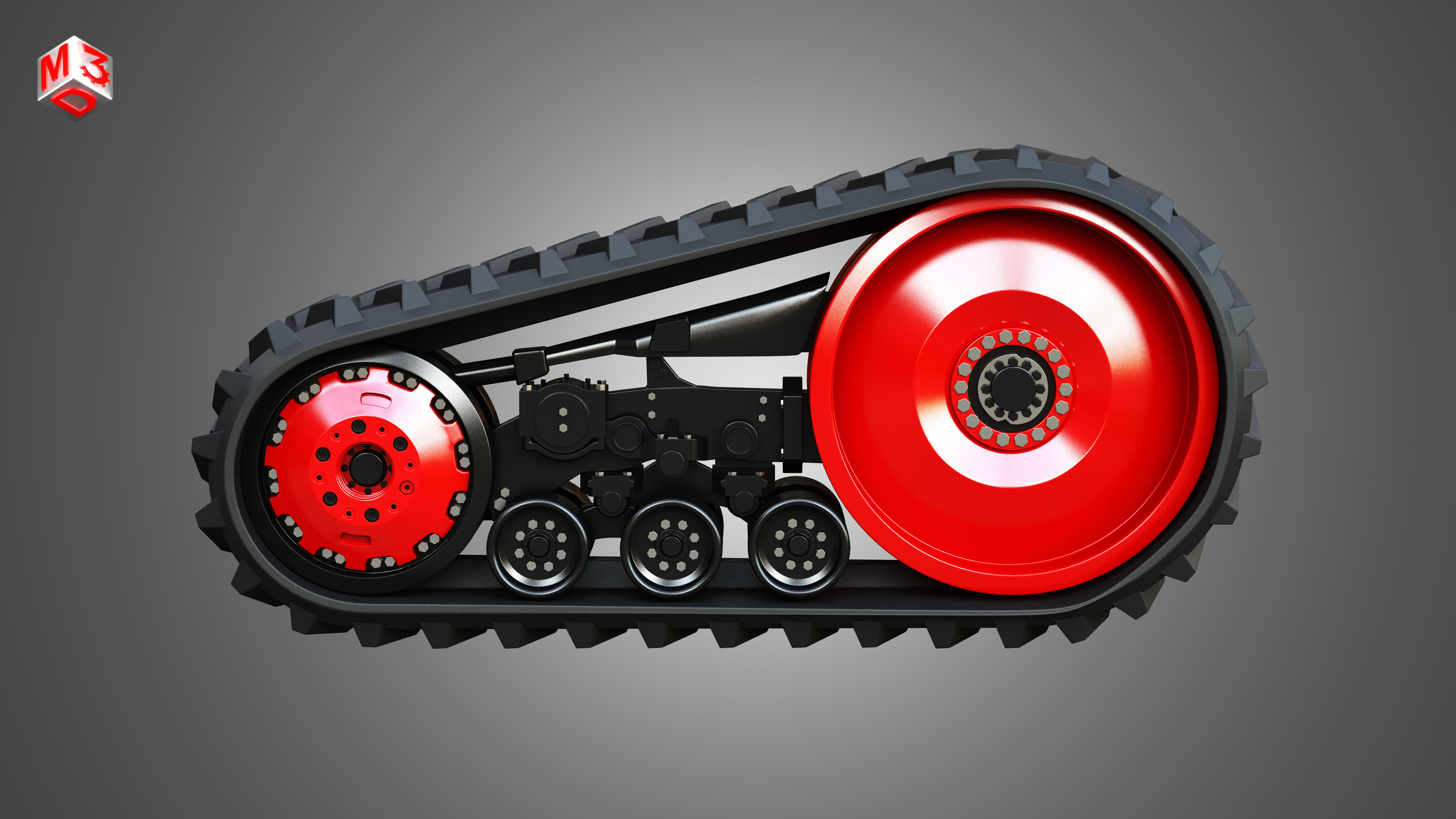 Crawlers - MT900 Tractor 3D model | CGTrader