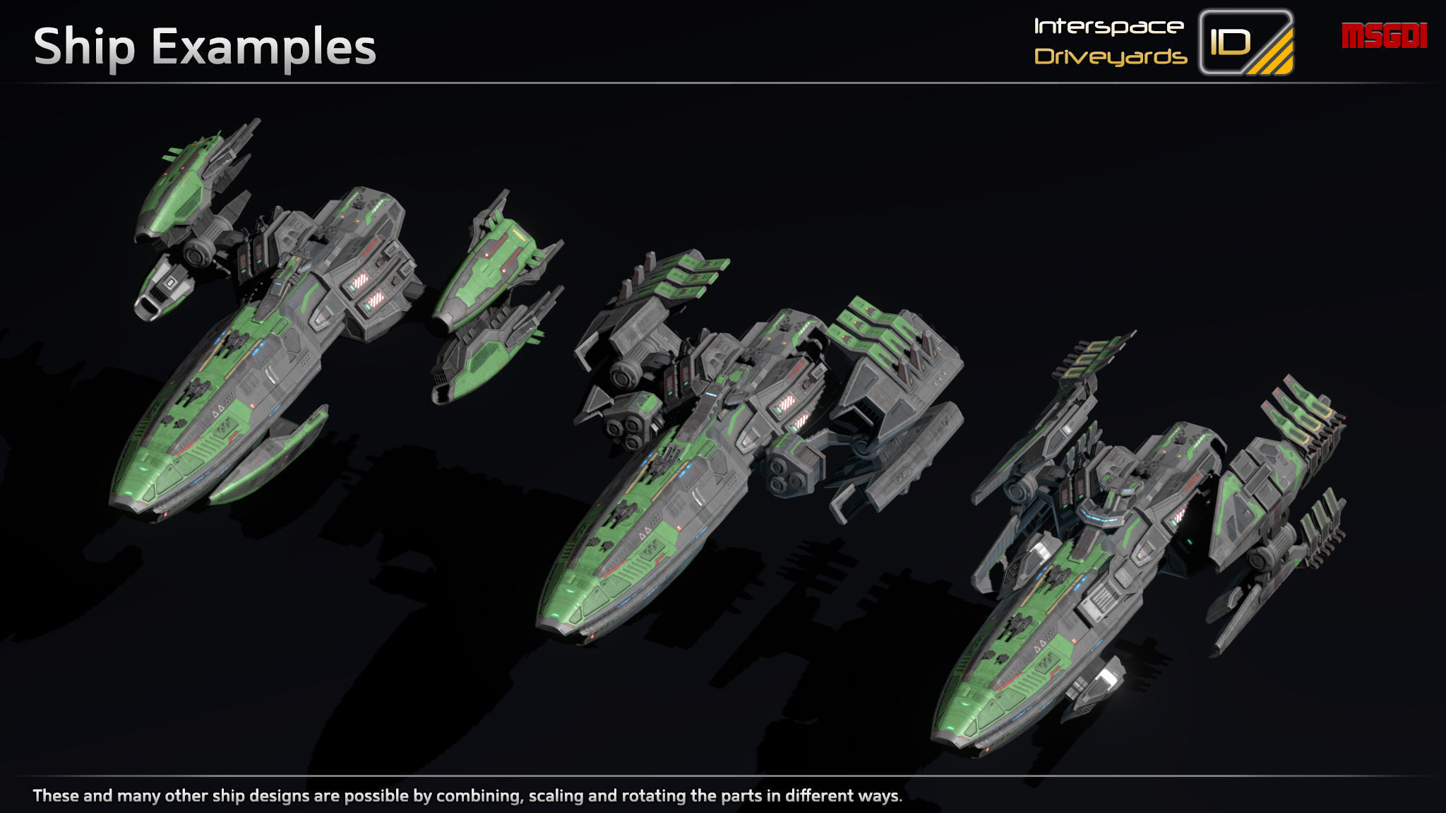 3D model Pilgrim Class Battleship VR / AR / low-poly | CGTrader