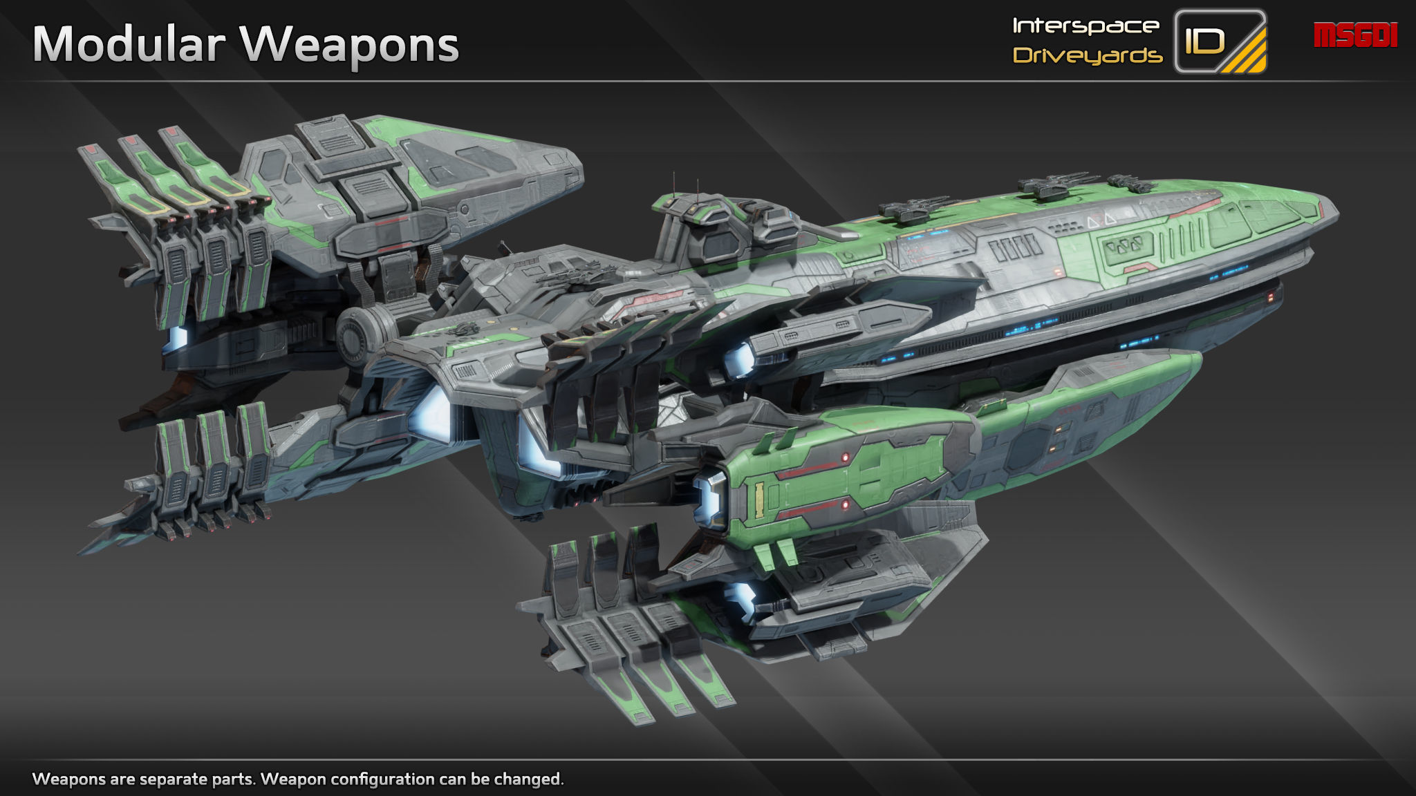 3D model Pilgrim Class Battleship VR / AR / low-poly | CGTrader