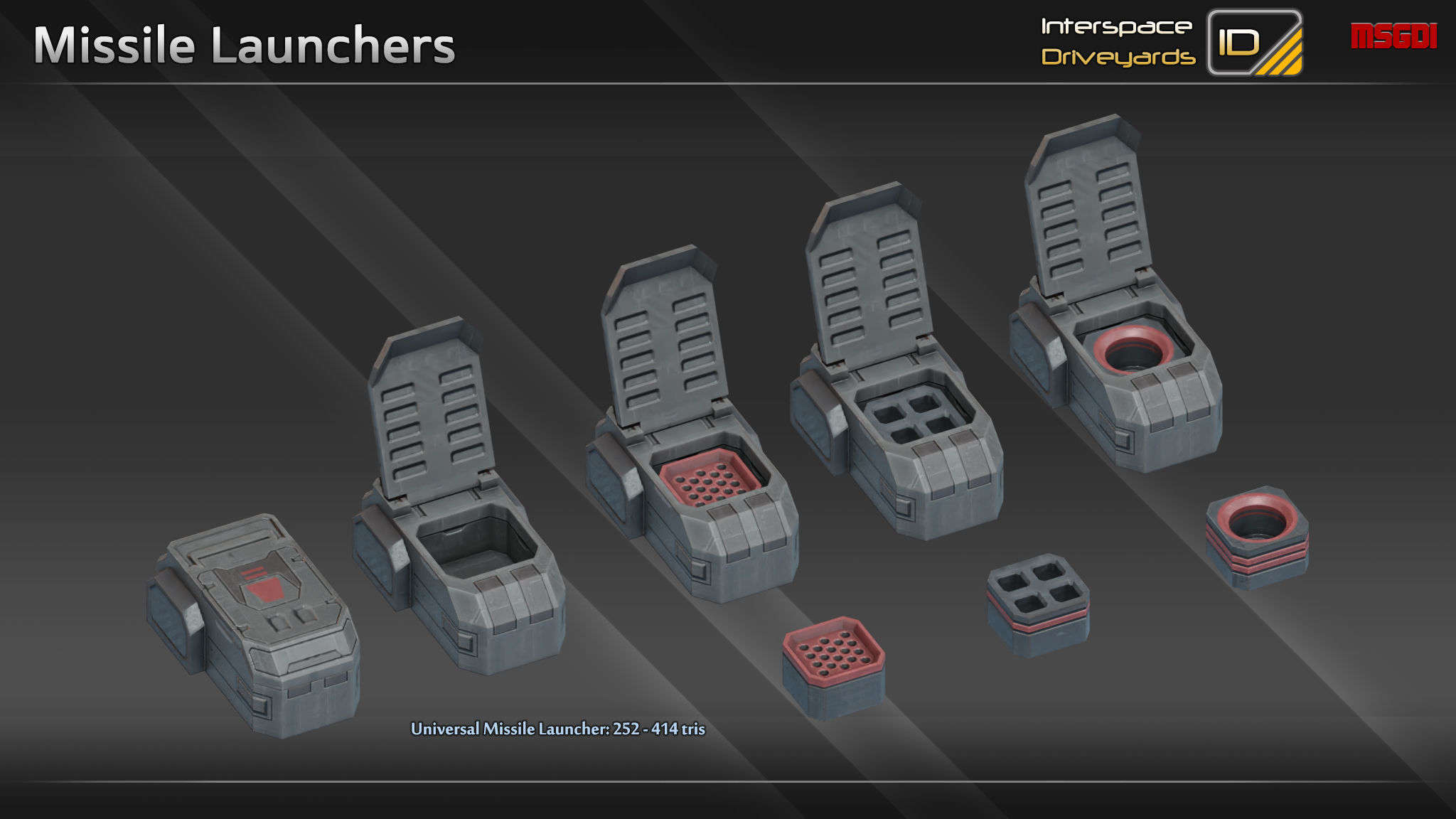 3D model Pilgrim Class Battleship VR / AR / low-poly | CGTrader