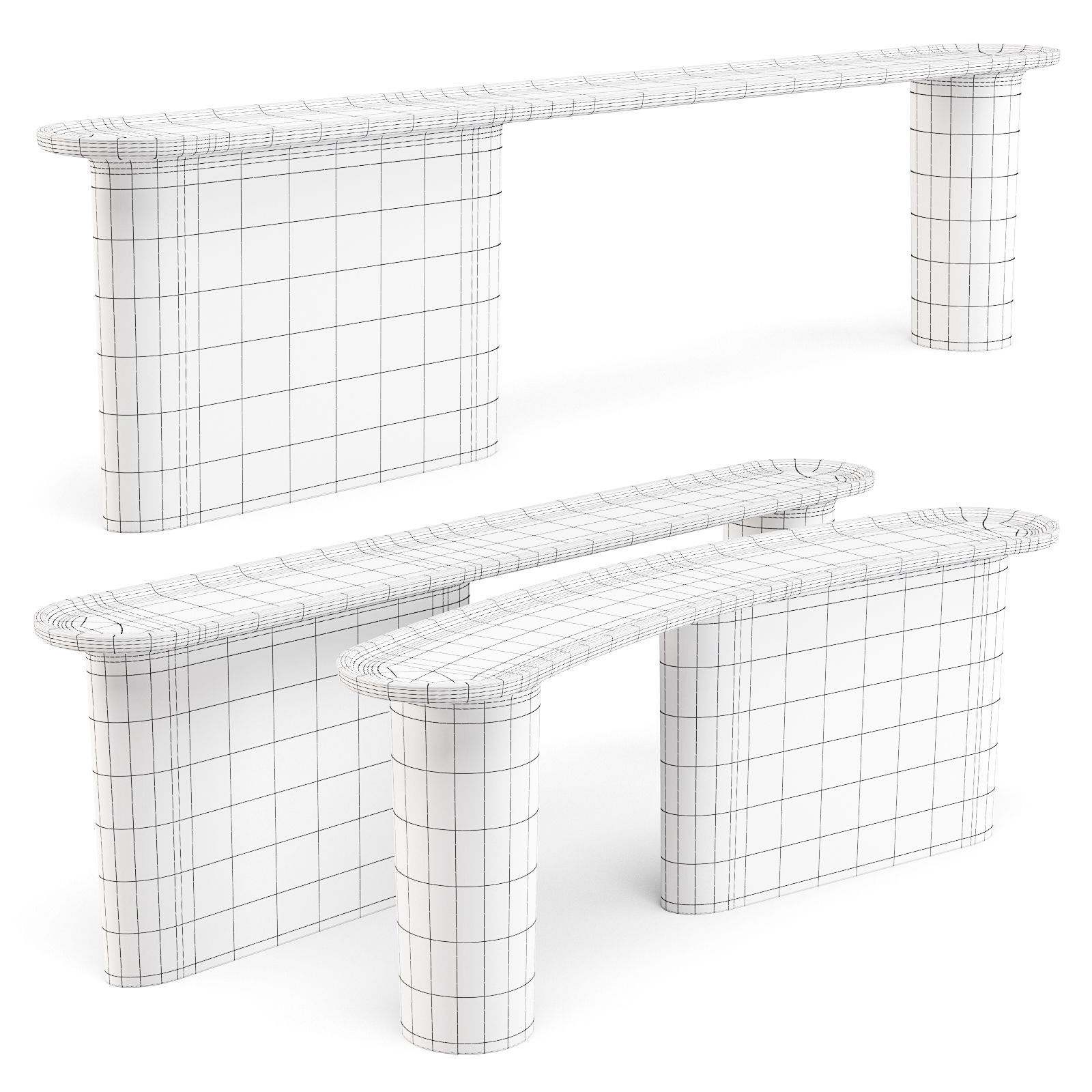 Baxter Calix - Consoles 3D model | CGTrader