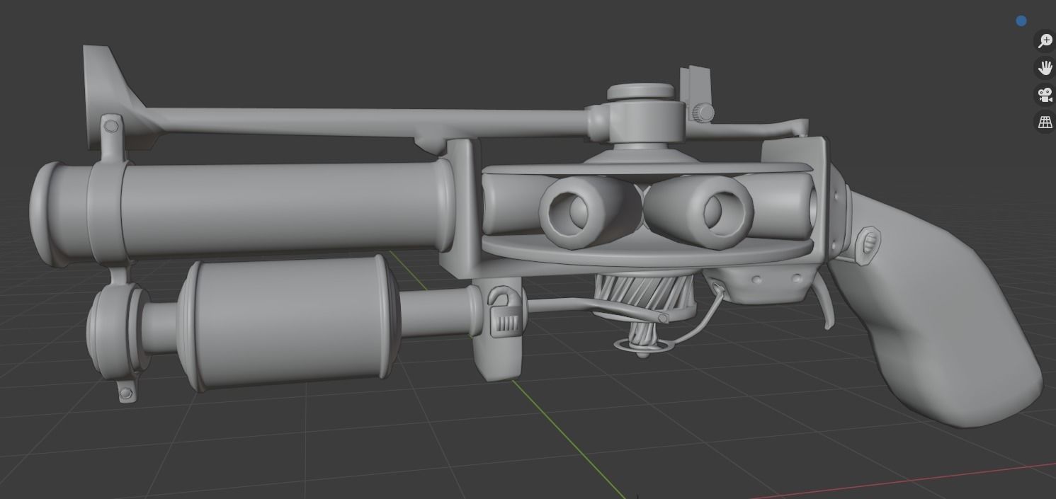 DR STONE GUN Pistola de Dr stone 3D model | CGTrader