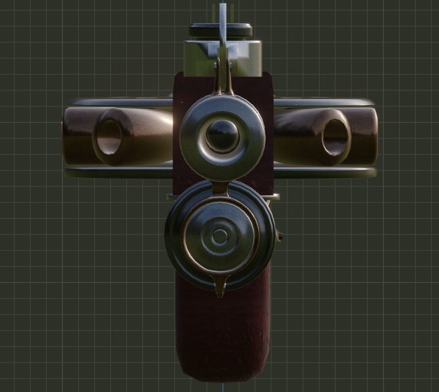 DR STONE GUN Pistola de Dr stone 3D model | CGTrader