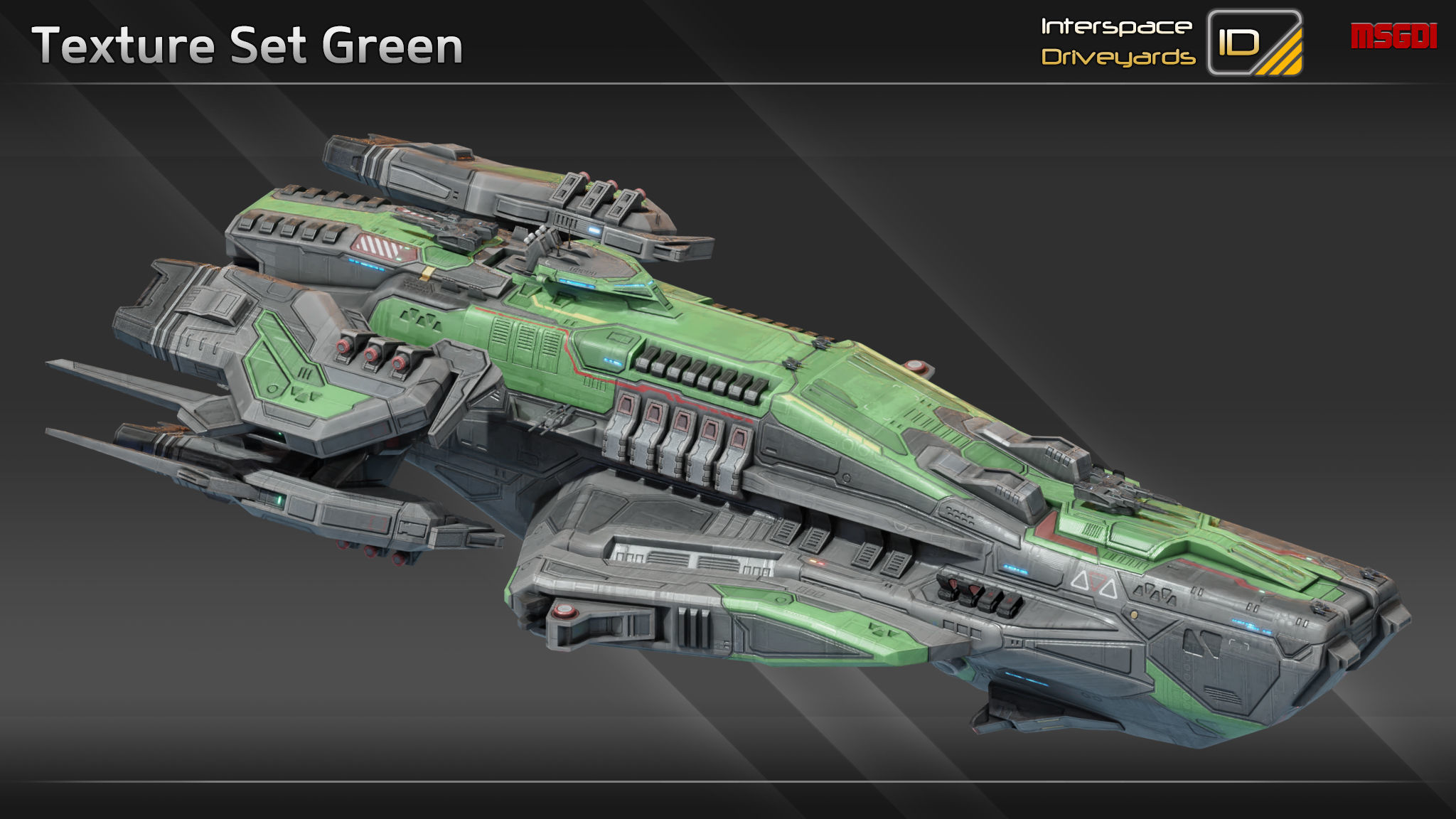 3D model Swordbreaker Class Battleship VR / AR / low-poly | CGTrader