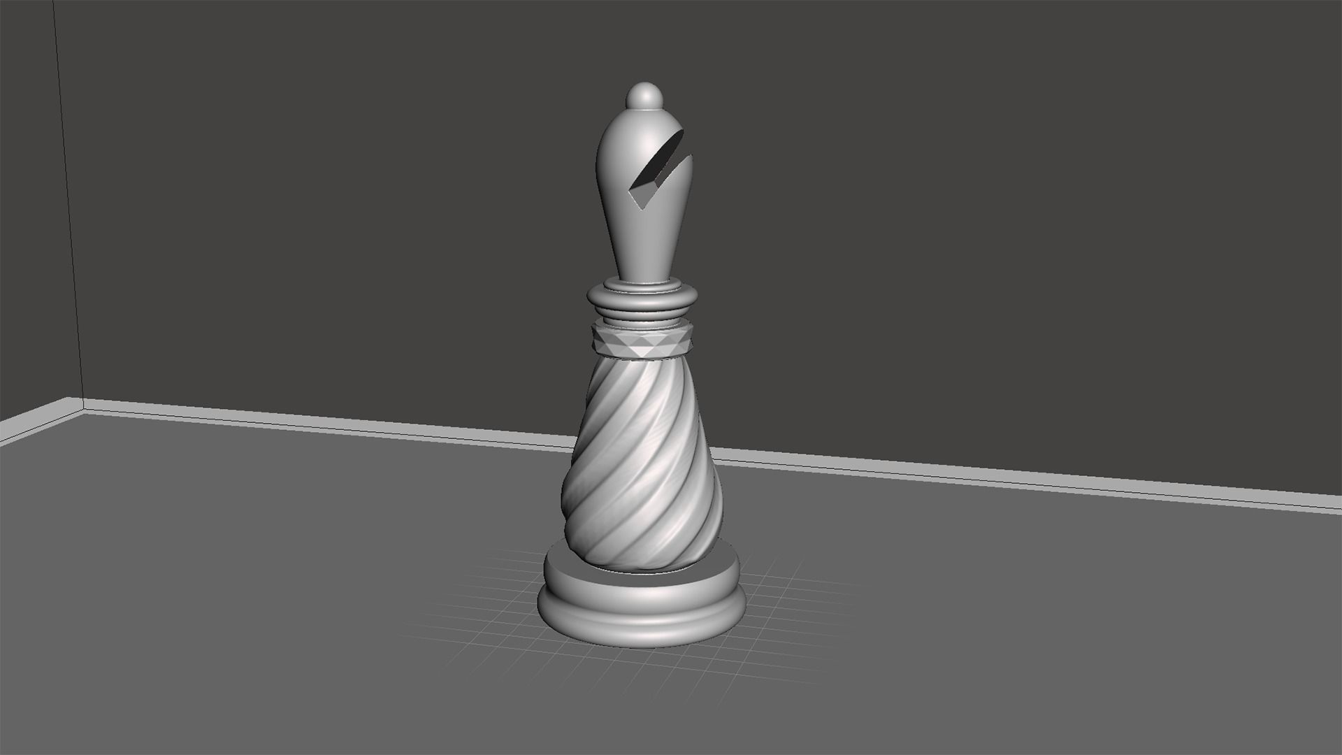 Bishop 3D Luxury Chess Pieces 3D Print Model 3D model 3D printable ...