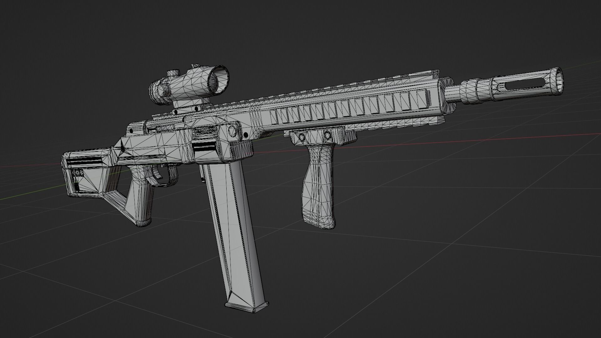 PPSH Modified free 3D model | CGTrader