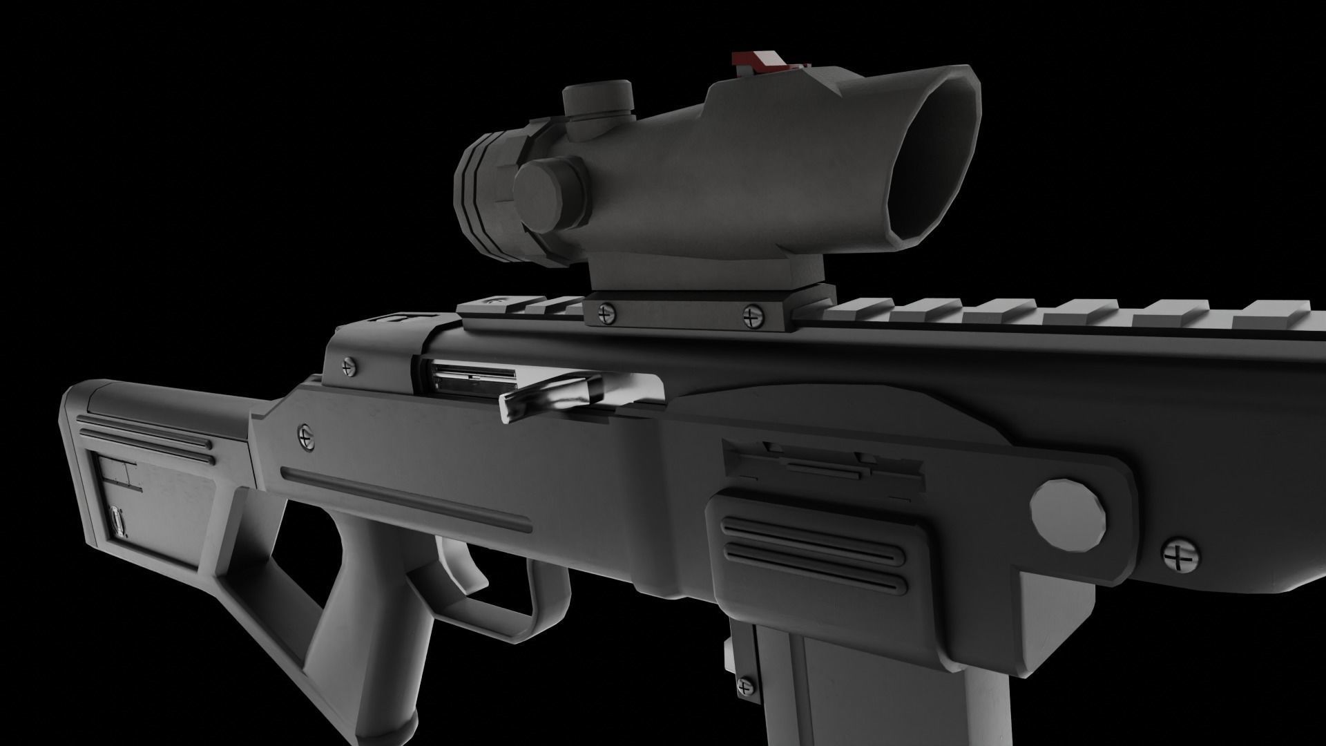 PPSH Modified free 3D model | CGTrader