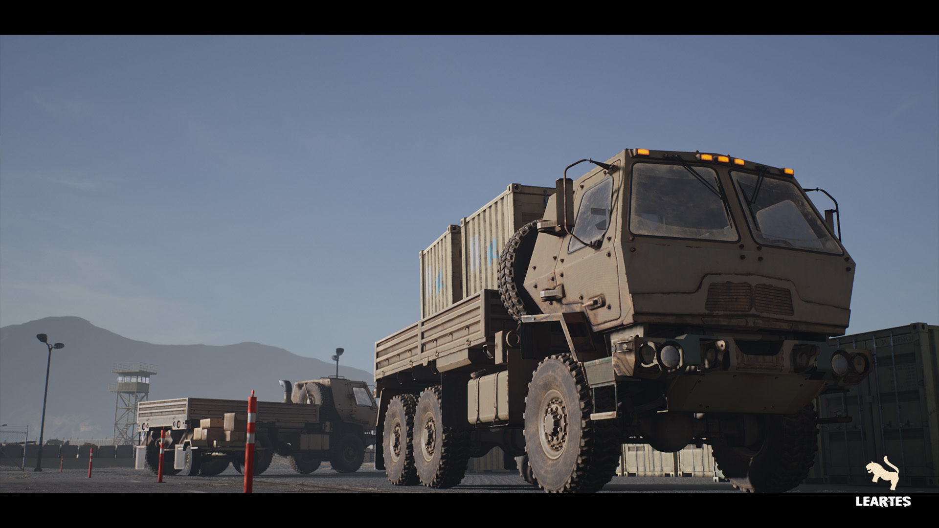 3D model Military Base Megapack VR / AR / low-poly | CGTrader