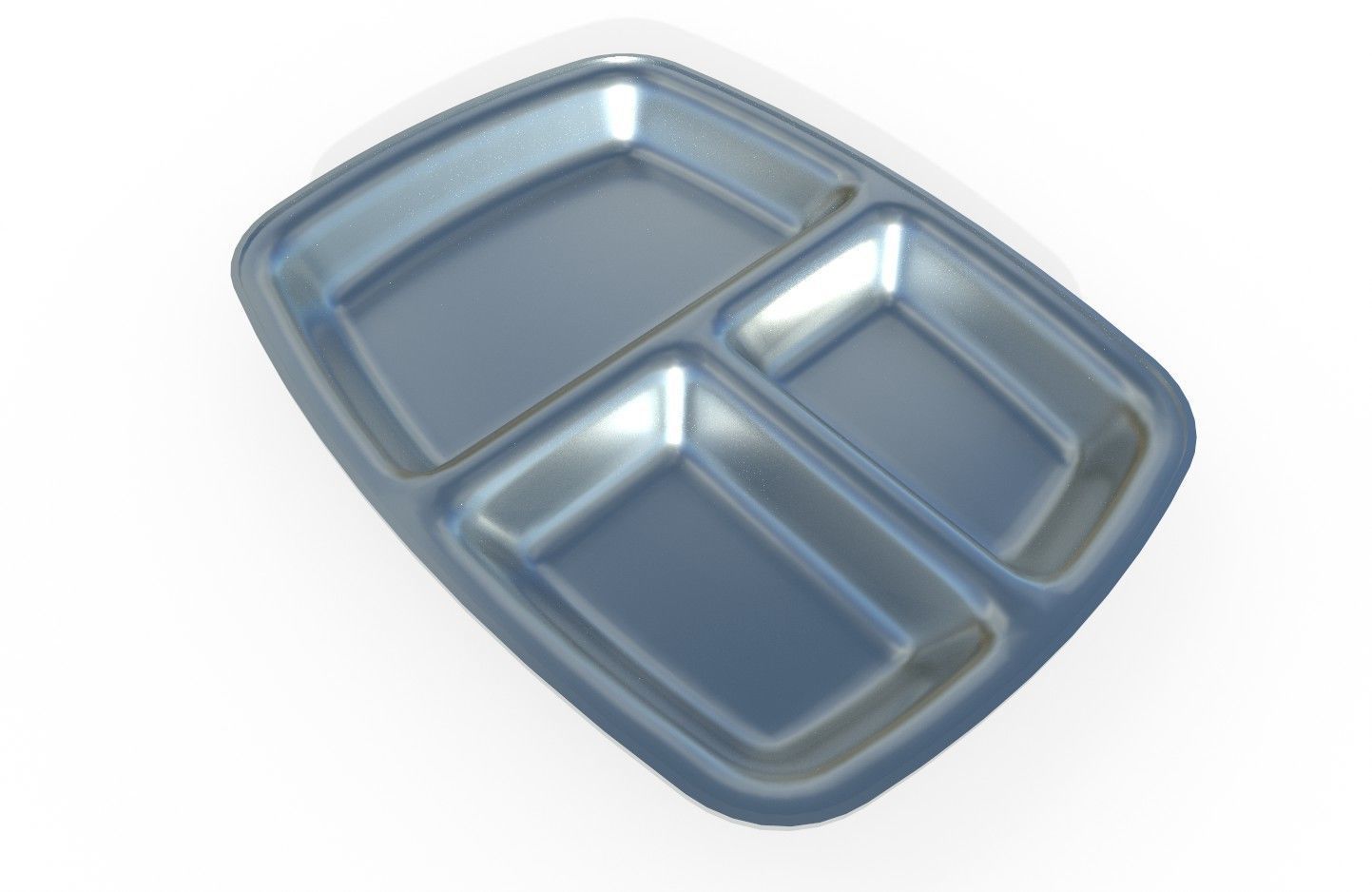 3D model Divided Plate M05 - with STL VR / AR / low-poly | CGTrader