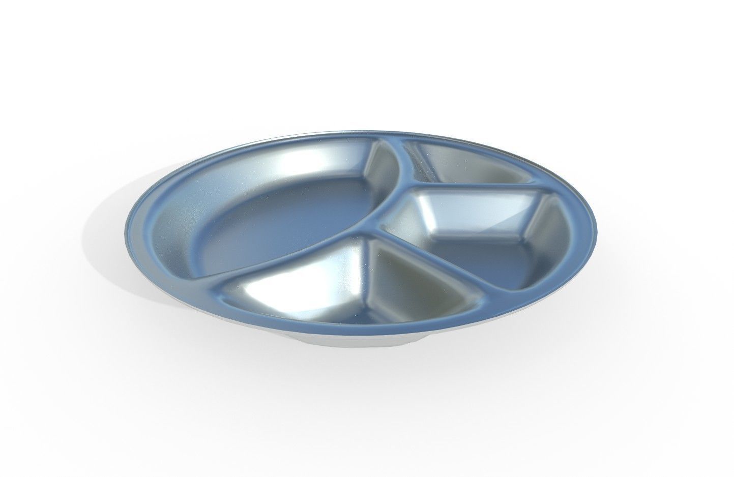 3D model Divided Plate M05 - with STL VR / AR / low-poly | CGTrader