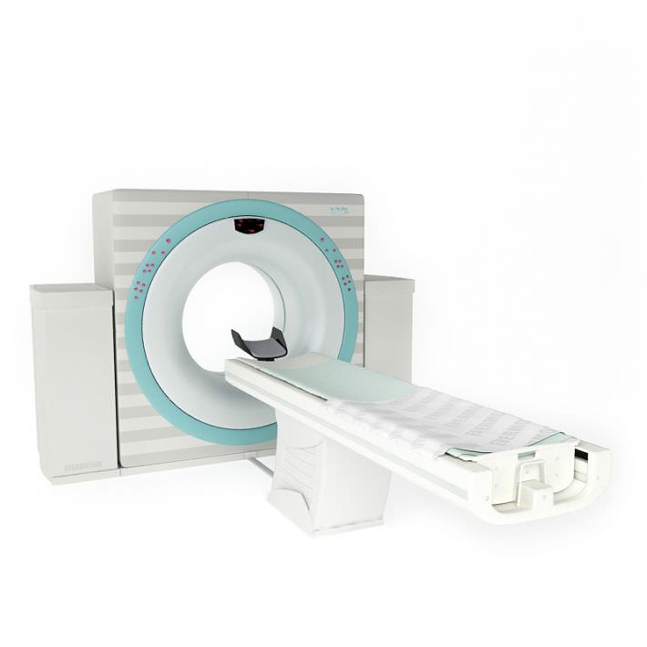 Modern White Hospital Scanner 3D model | CGTrader