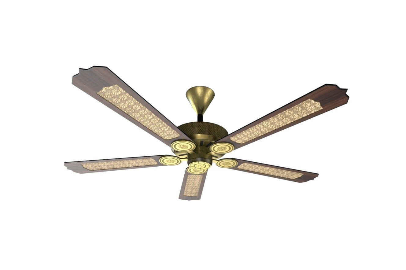 3D model fan low poly ceiling - ceiling VR / AR / low-poly | CGTrader