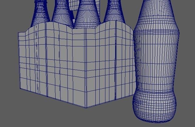 3D model Beverage Branding Package No5 6Pack VR / AR / low-poly | CGTrader