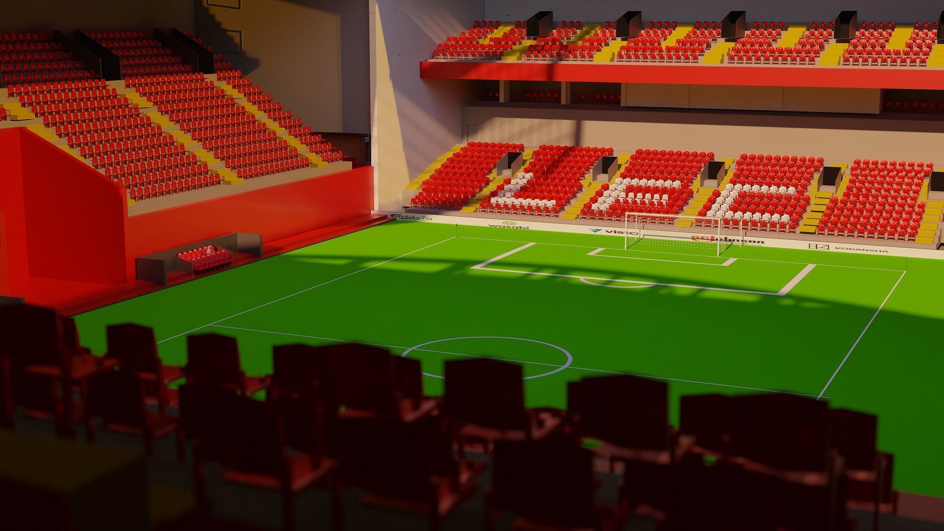 Football Stadium 3D model | CGTrader