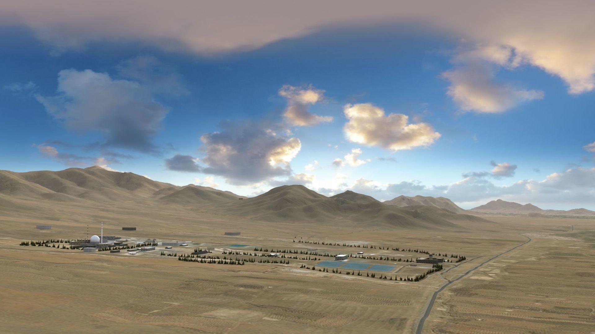 Desert Research Facility 3D model | CGTrader