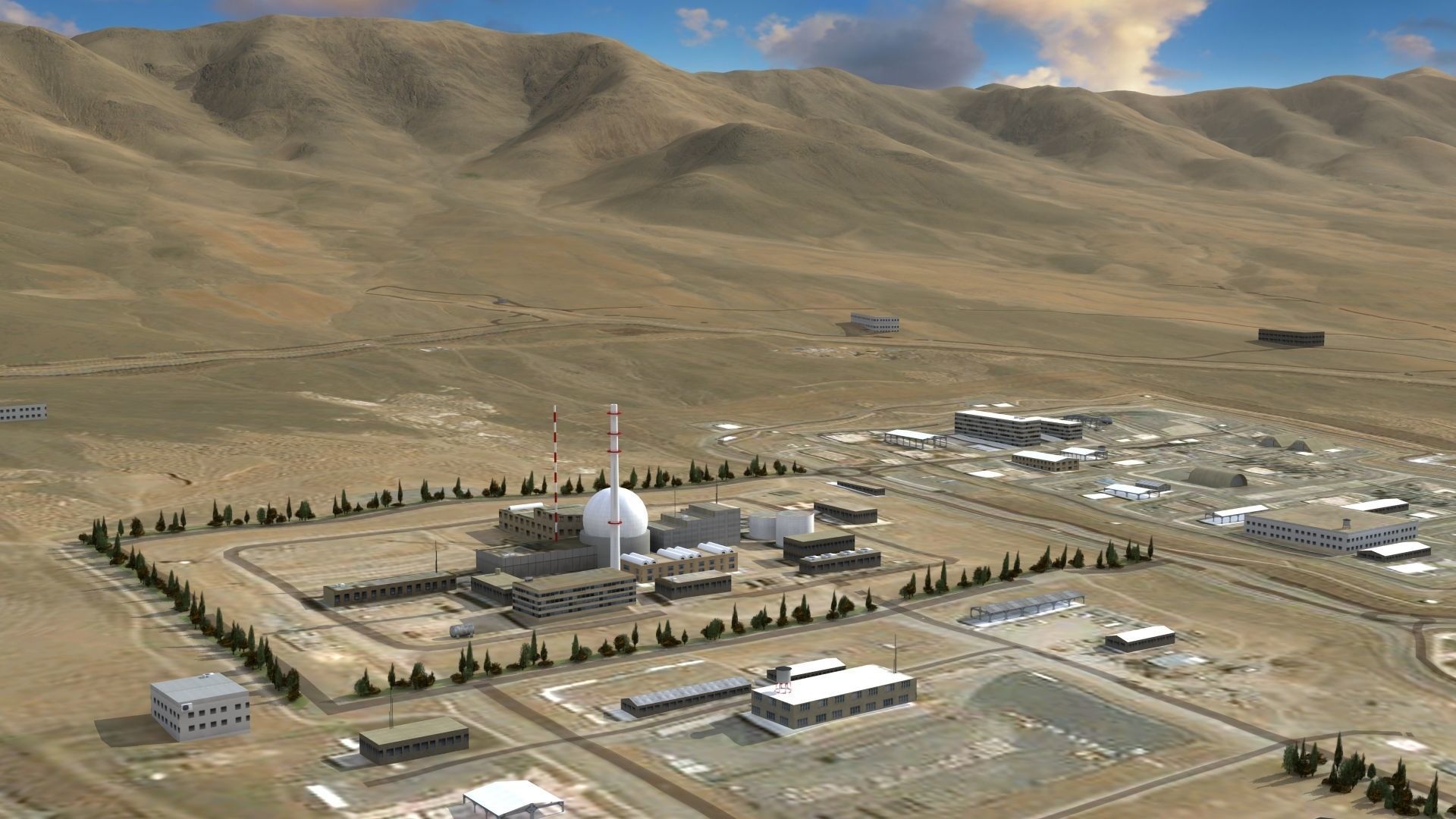 Desert Research Facility 3D model | CGTrader