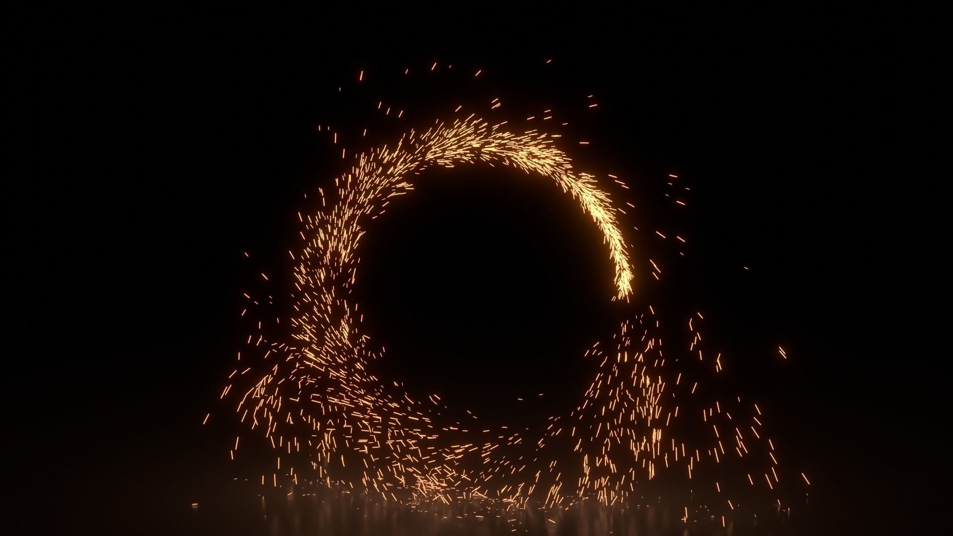 Animated Dr Strange Portal Particles 3D model animated | CGTrader