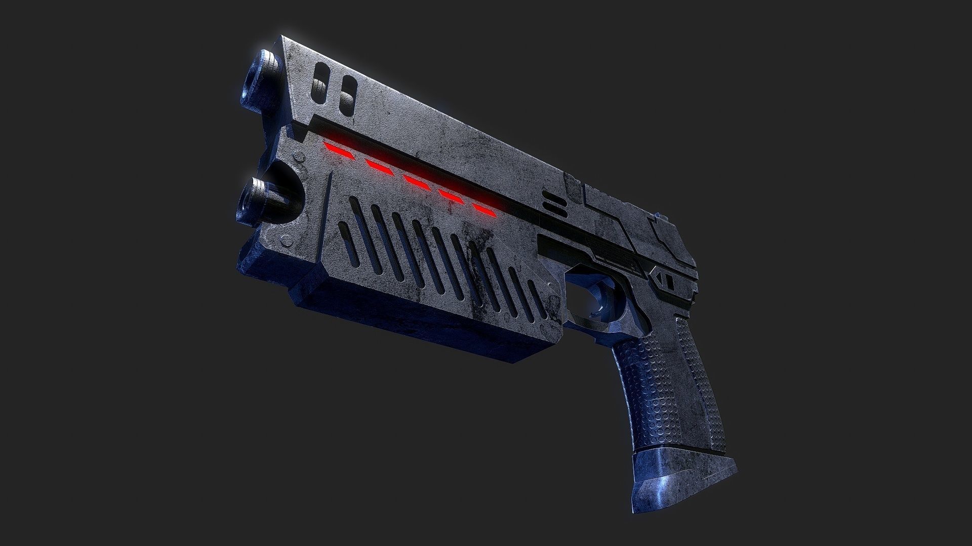 The Lawgiver Judge Dredd 3D model | CGTrader