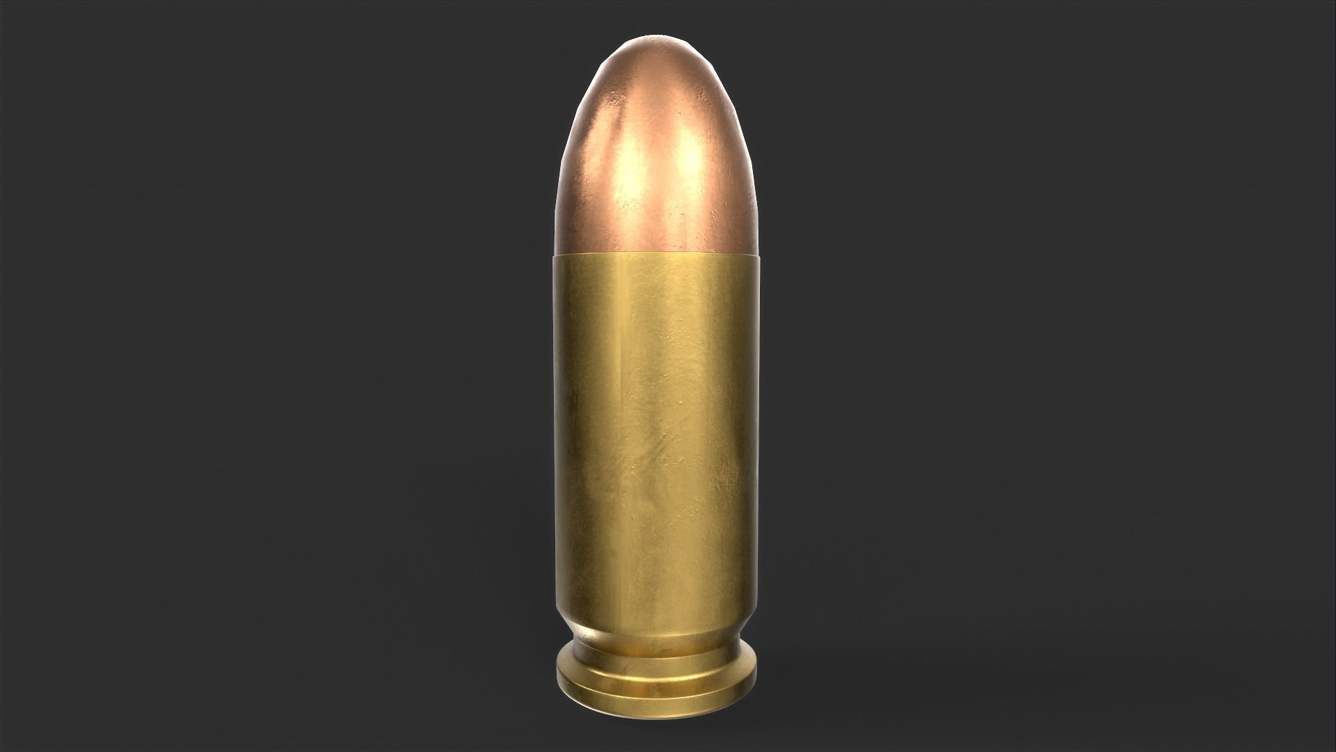 9mm Bullet 3D model | CGTrader