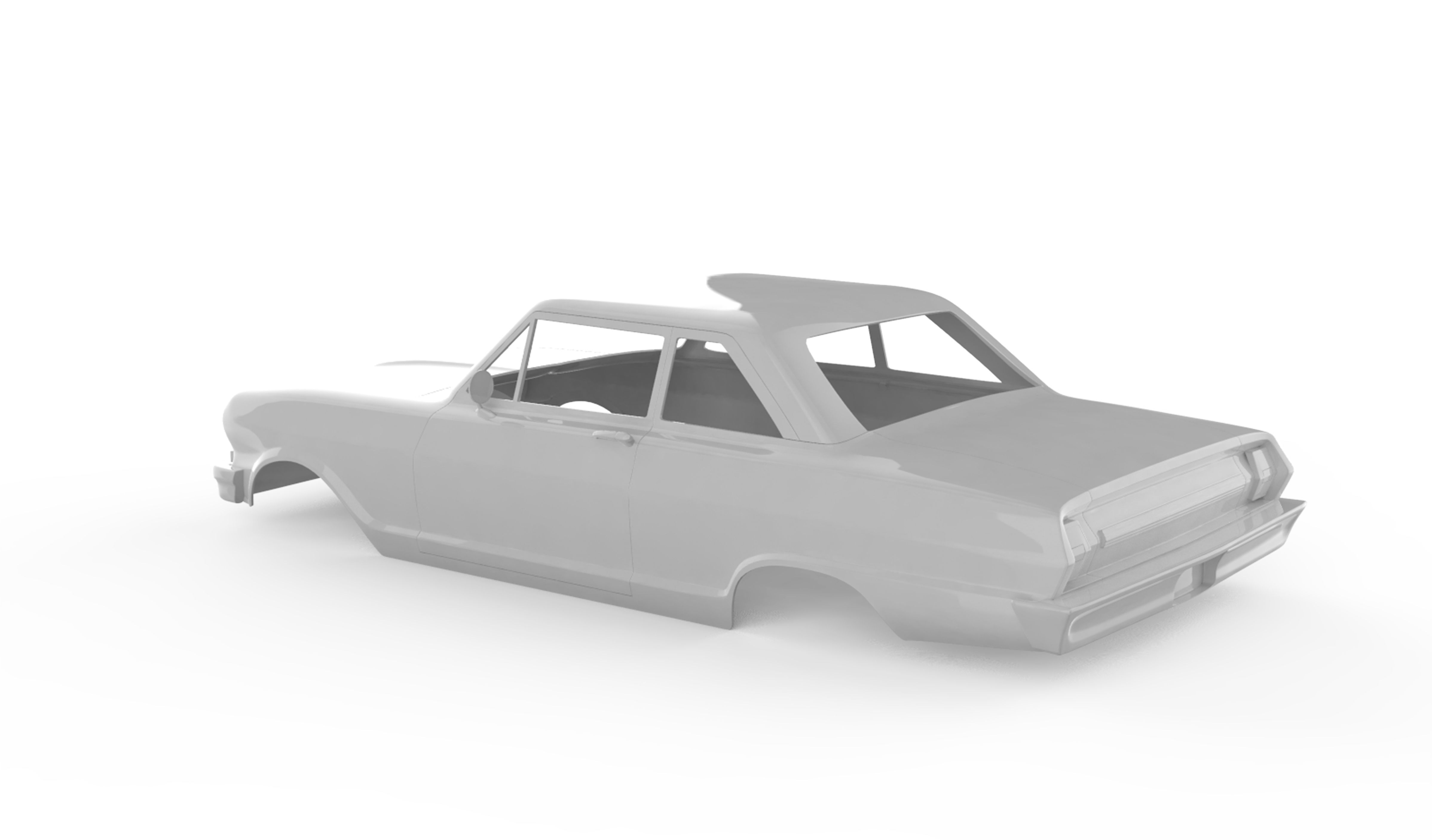 1964 Chevy II Nova 3D model 3D printable | CGTrader