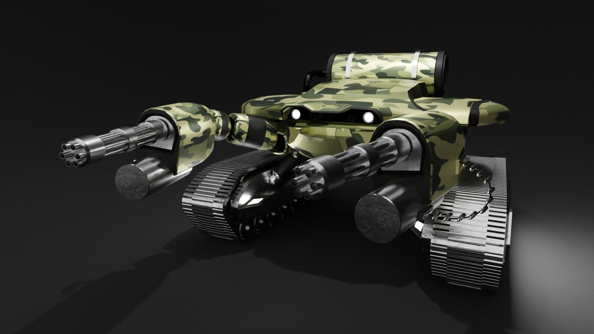 Military Crab Vehicle 3D model animated | CGTrader