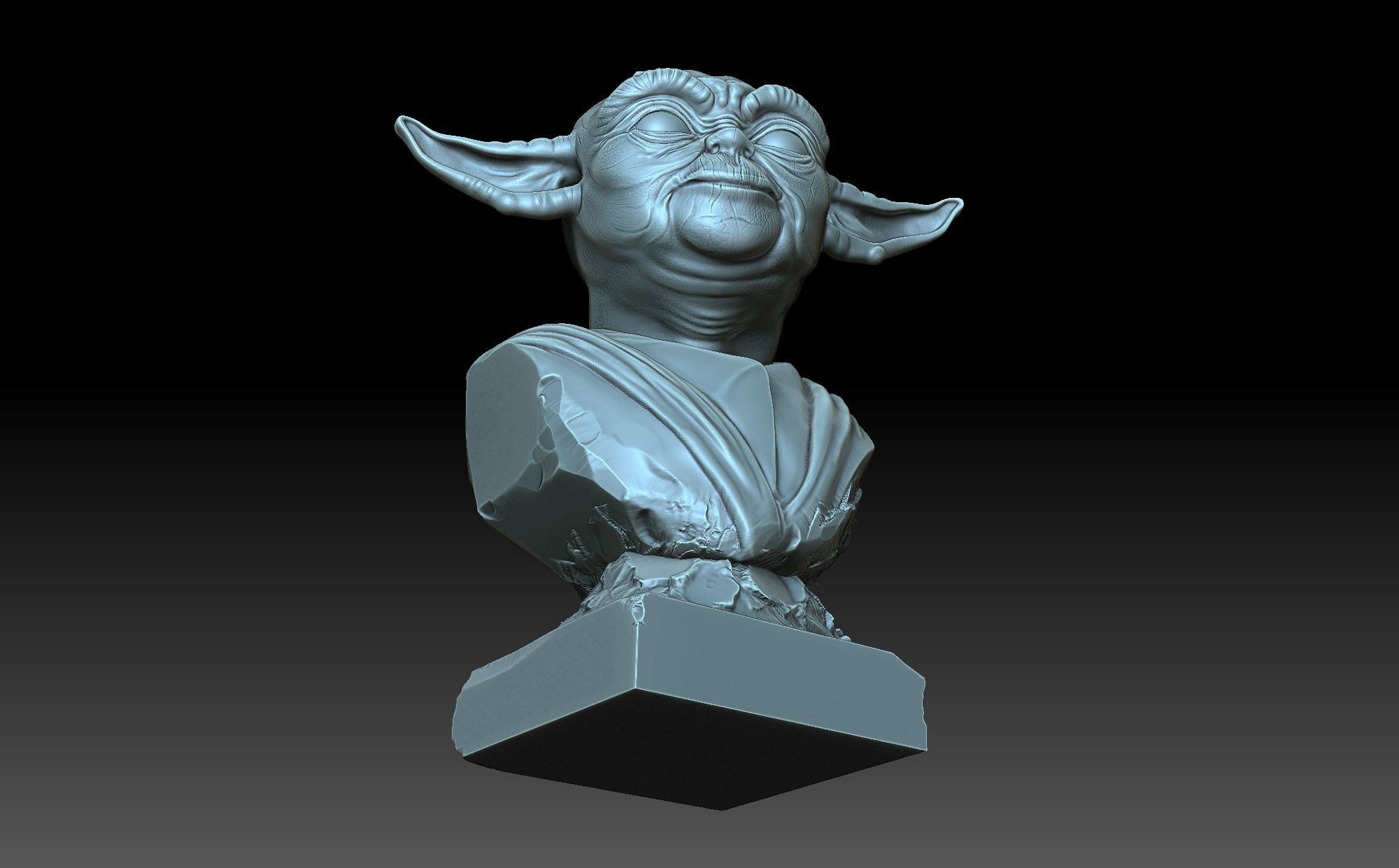 Master Yoda 3D model 3D printable | CGTrader